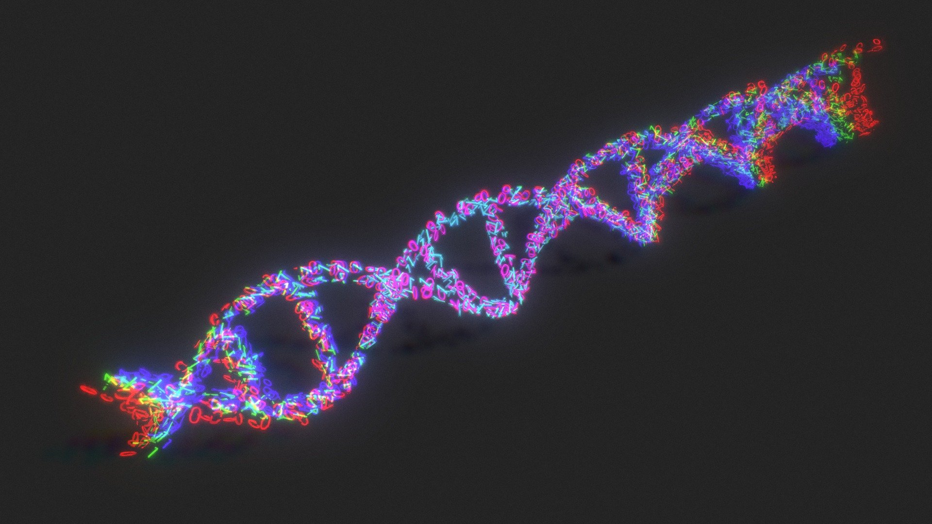 DNA Binary - Buy Royalty Free 3D model by PARSONSARTS (@tomparsons ...