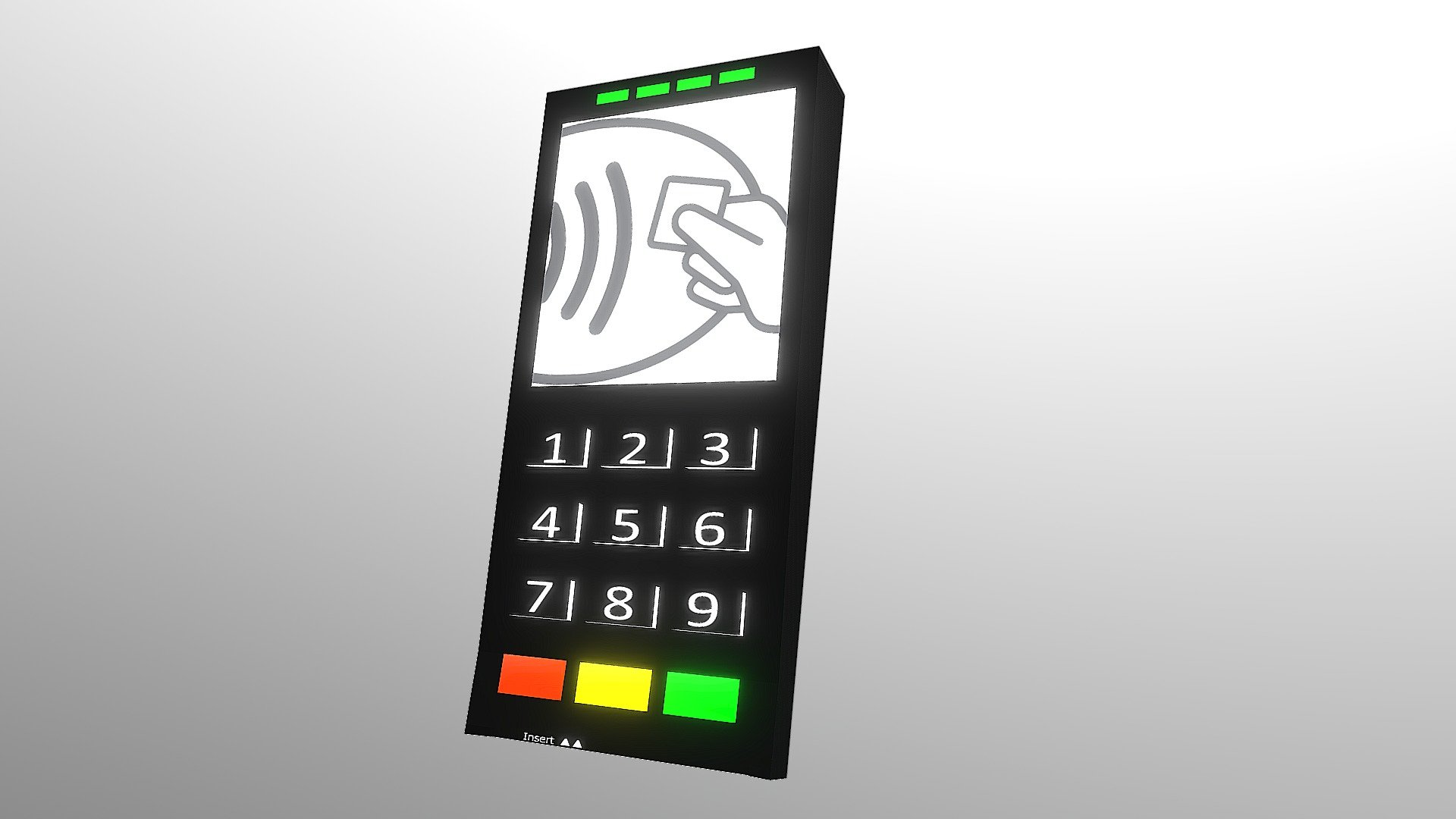 Low Poly Eftpos Machine - Download Free 3D model by Mckai [9bb71bc ...