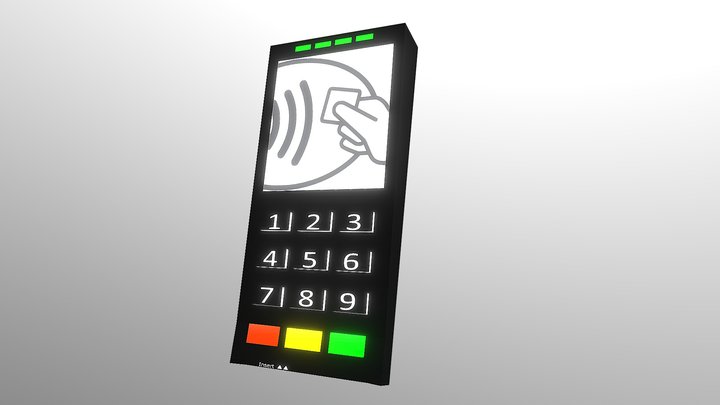 Credit-card-reader 3D models - Sketchfab