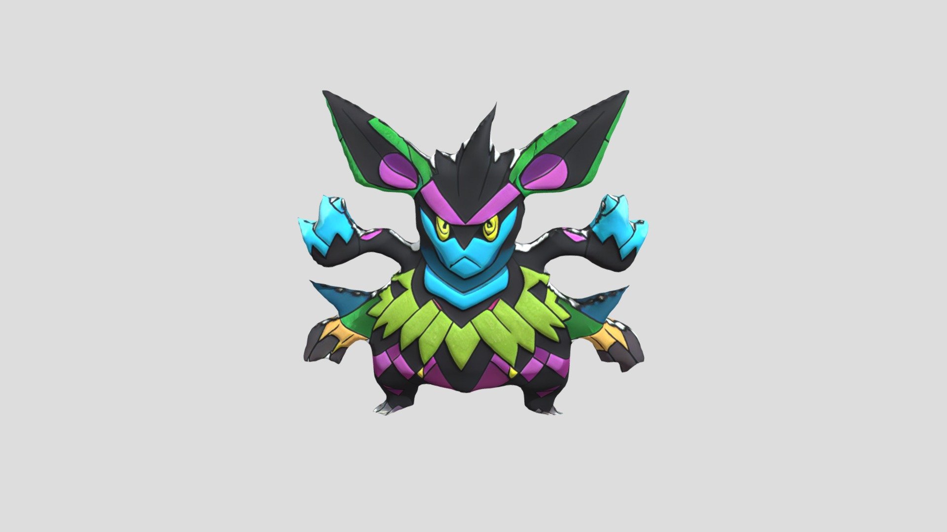 Pokemon Goal 779 - Download Free 3D model by klrxyz [9bb74d2] - Sketchfab