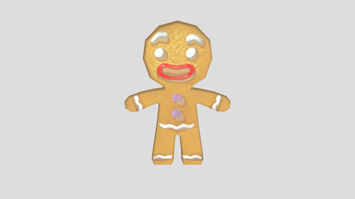 Gingerbread 3D models - Sketchfab