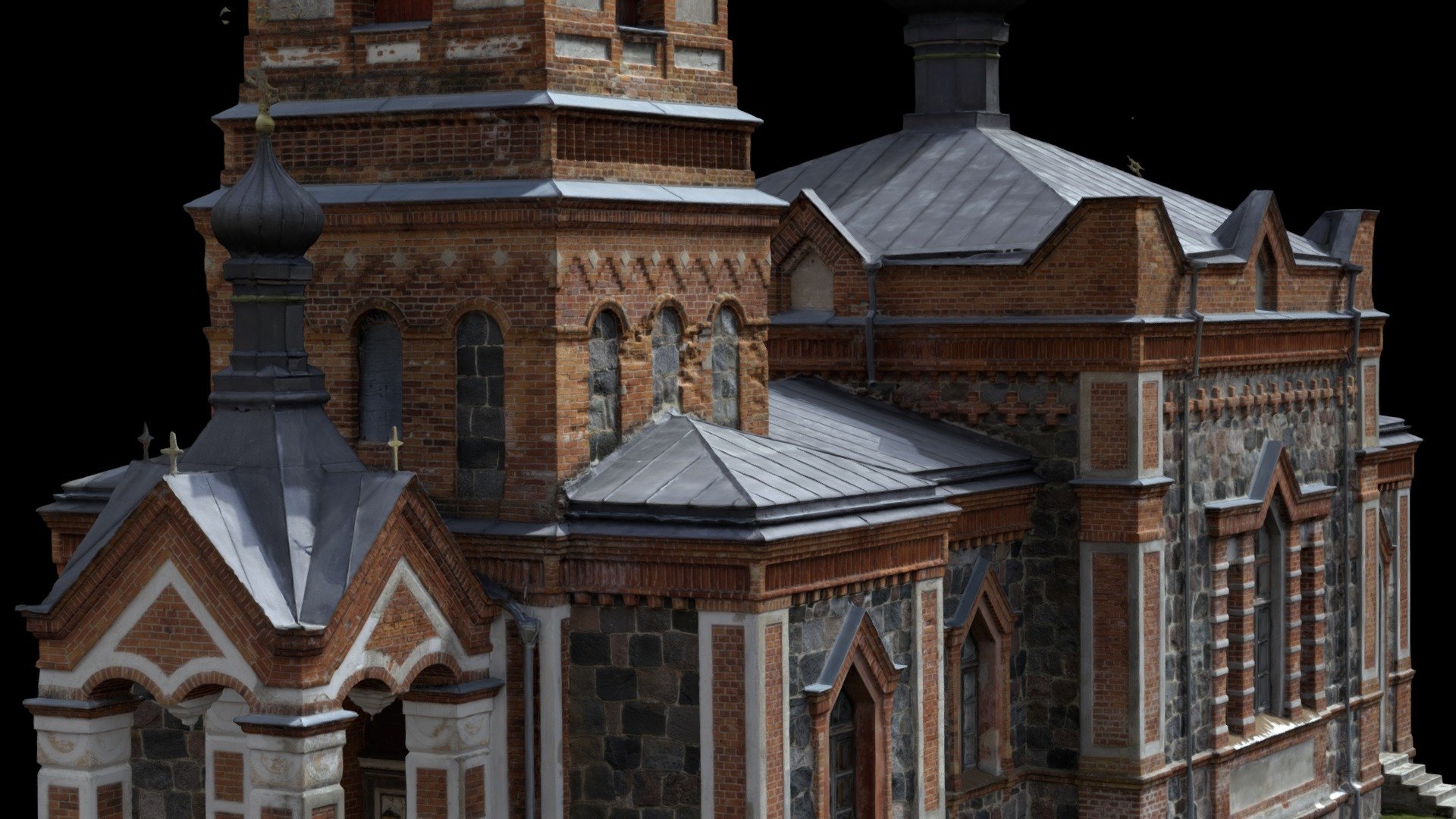 Angerja Issanda Taevaminemise Kogudus - 3D model by 3Di (@3Dinformation ...
