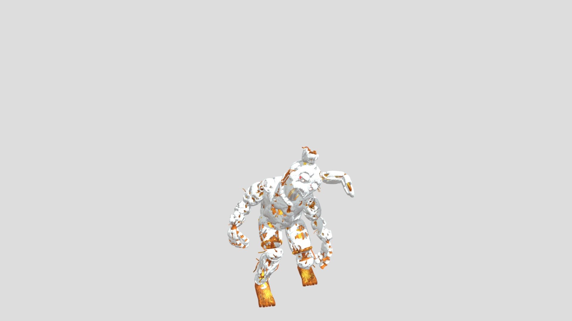 Fnaf-ar-flaming-springtrap-broken - 3D model by johnnydenoyer [9bbbbb4 ...
