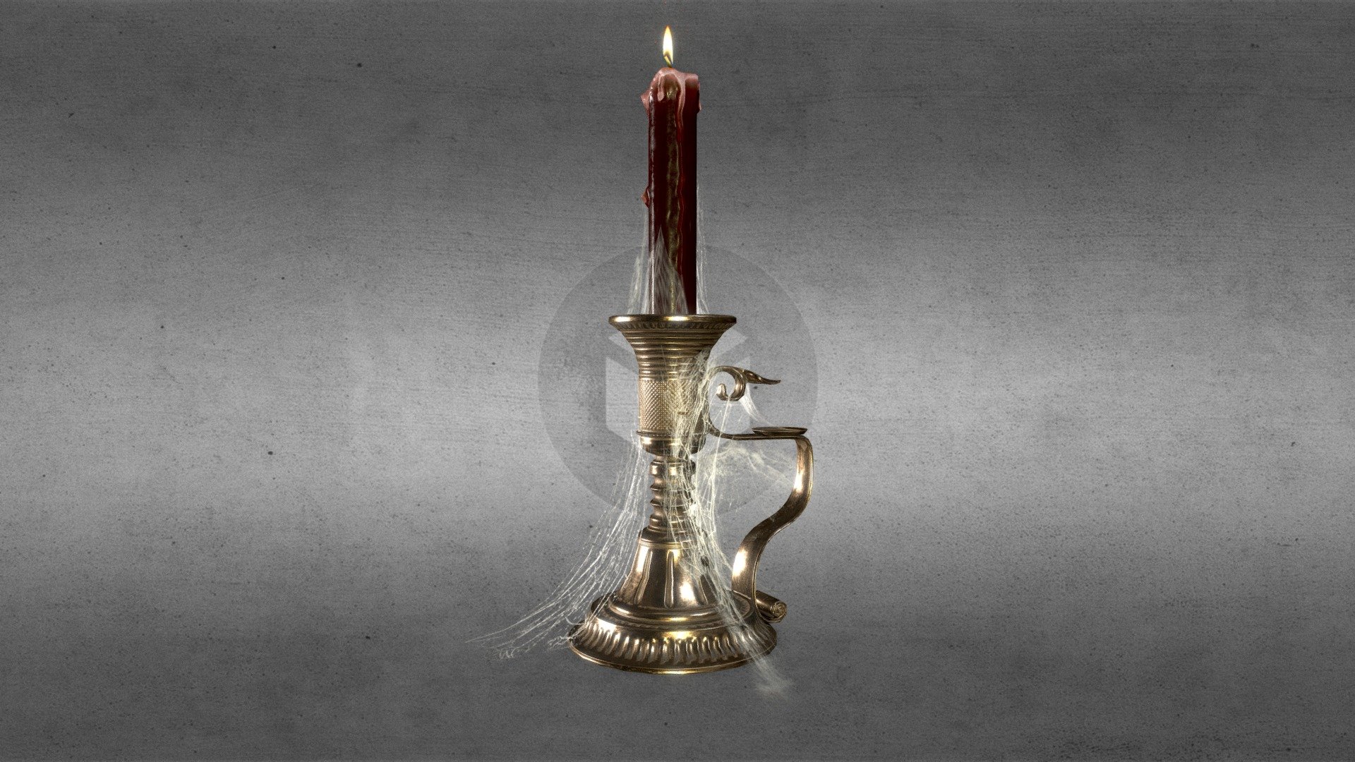 Bougie_Bonus - 3D model by Nerensio [9bbe0d1] - Sketchfab