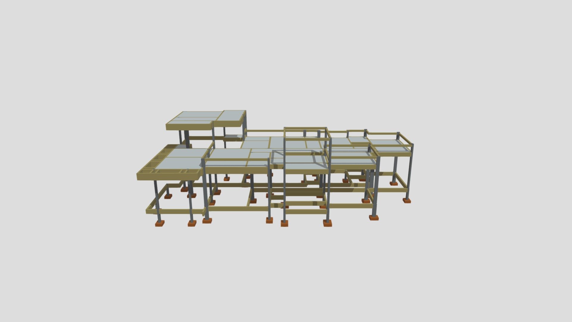 IMAGEM 3D DXF - 3D model by progestengenharia [9bbe3e4] - Sketchfab