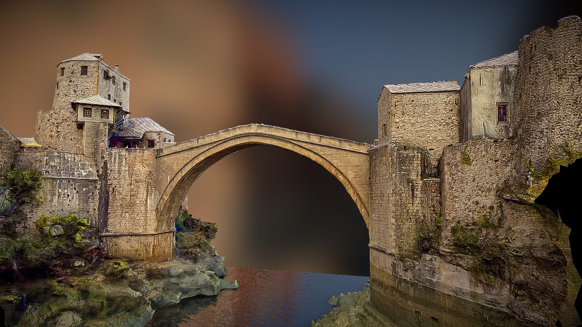 Stari Most - Buy Royalty Free 3D model by LZCreation (@jmch) [9bbef9c ...