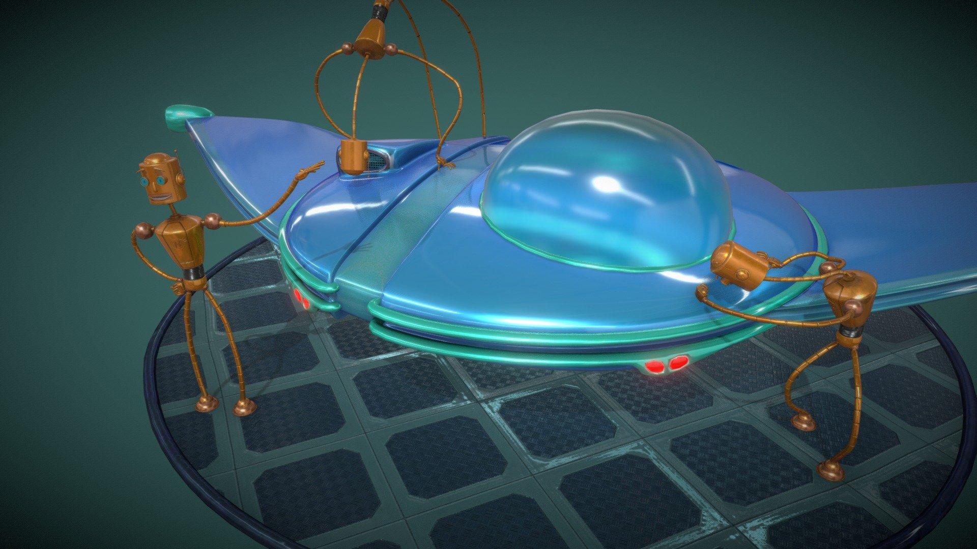 Carl and the Time Machine - 3D model by Hadrien59 [9bbfef6] - Sketchfab