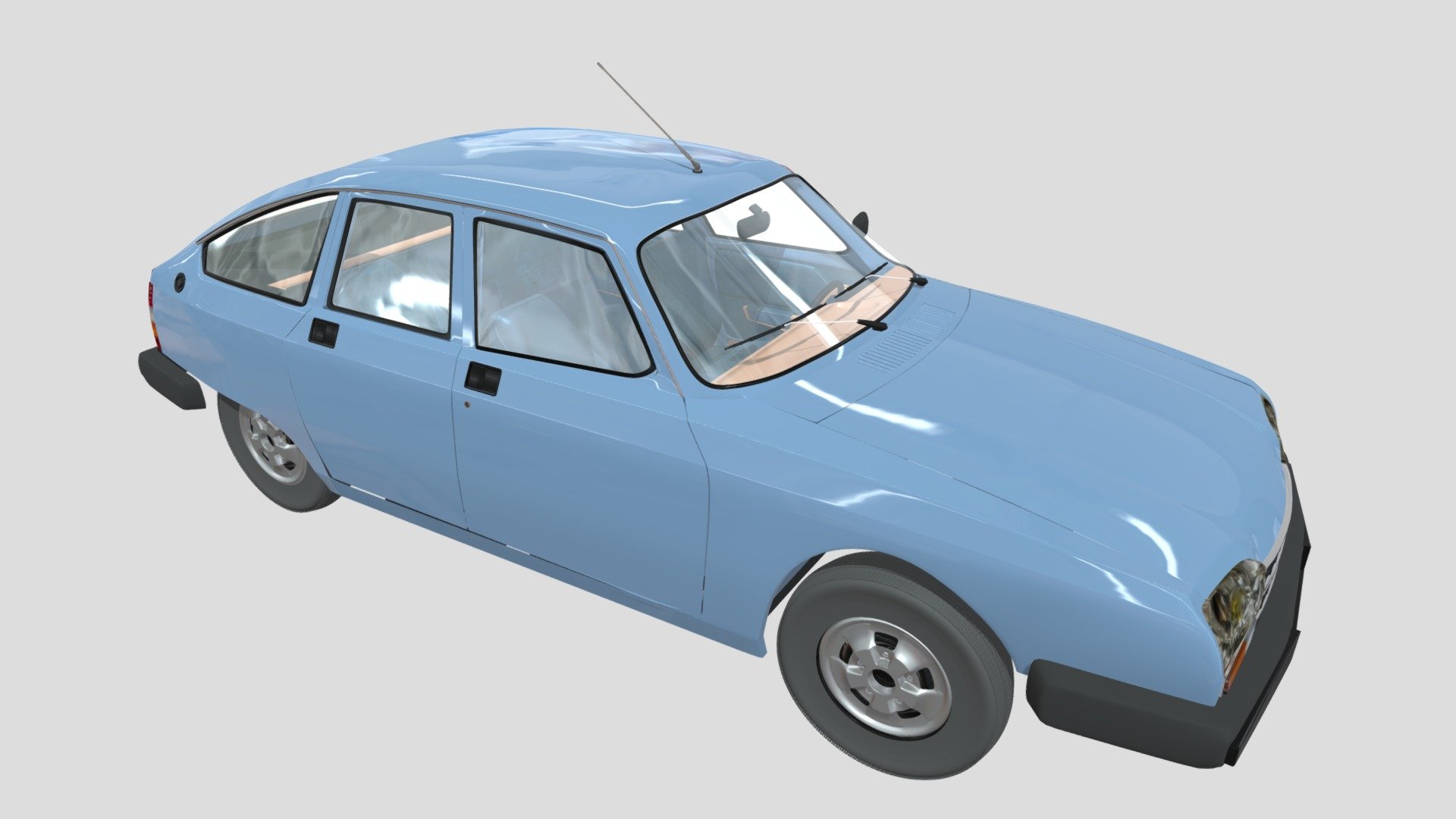 Citroen GSA Pallas - Download Free 3D model by boitaloran [9bc2a83 ...