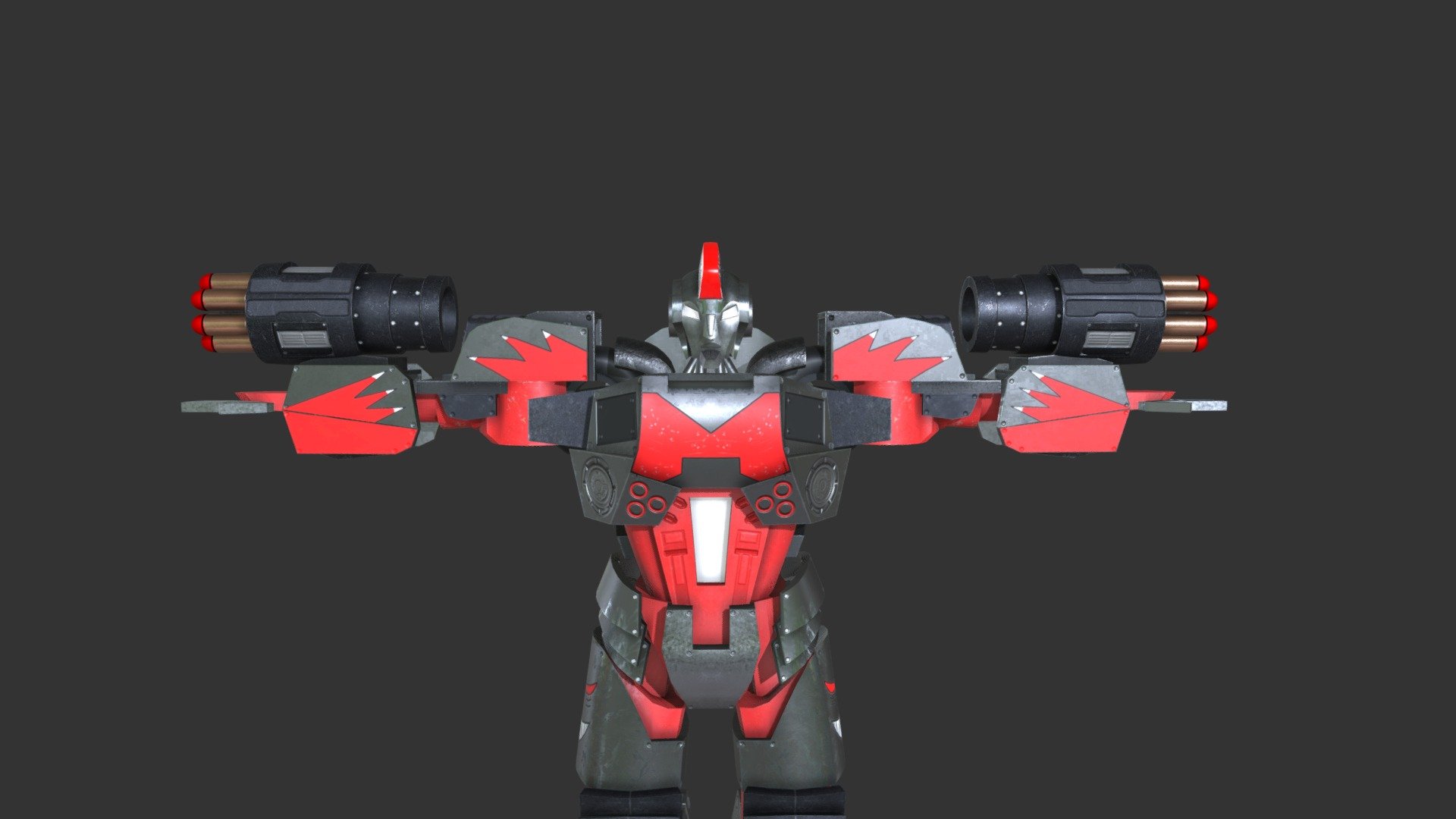 Robot Punk - 3D model by LvlApp [9bc3206] - Sketchfab
