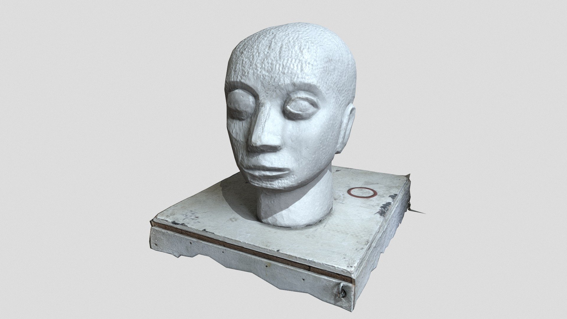 3D scan of Untitled Head by Friquet Paul Henri - Download Free 3D model ...