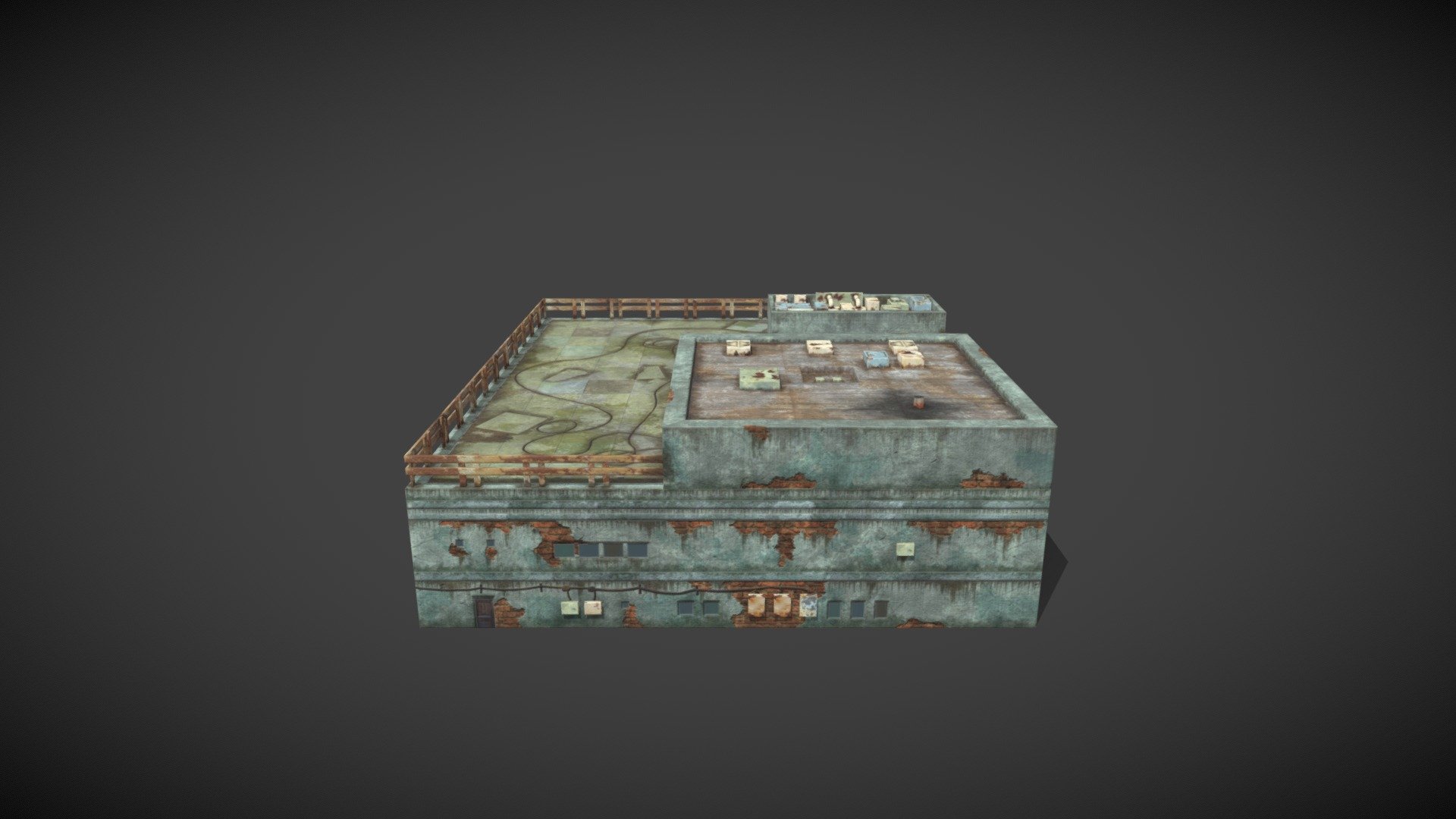 Front Mission 2 Remake | Building - 3D model by zetka [9bc4a58] - Sketchfab