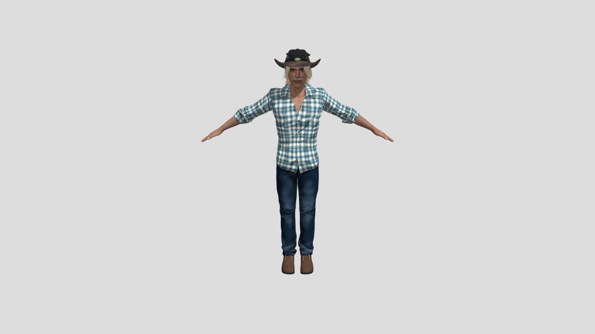 Sam Elliott - Download Free 3D model by knpcjunkie [9bc4b8e] - Sketchfab