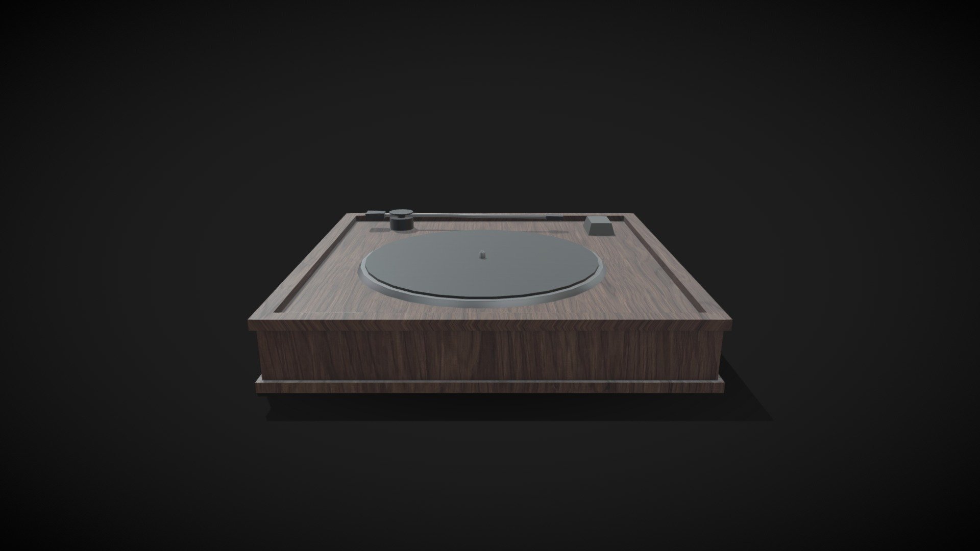 Record Player - Download Free 3D model by bullwa [9bcb6f8] - Sketchfab