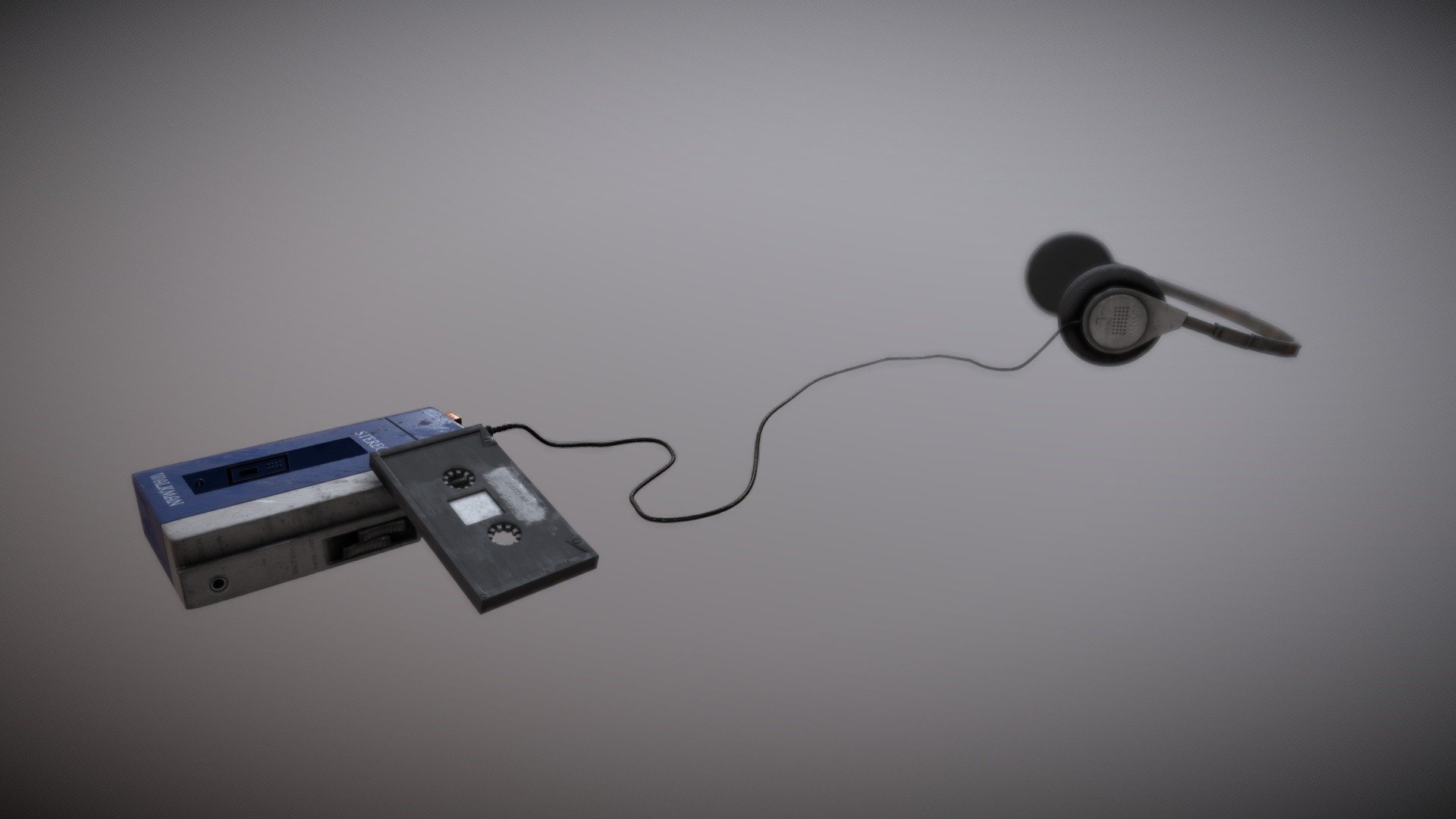 Sony walkman. - 3D model by JVPG [9bcc519] - Sketchfab