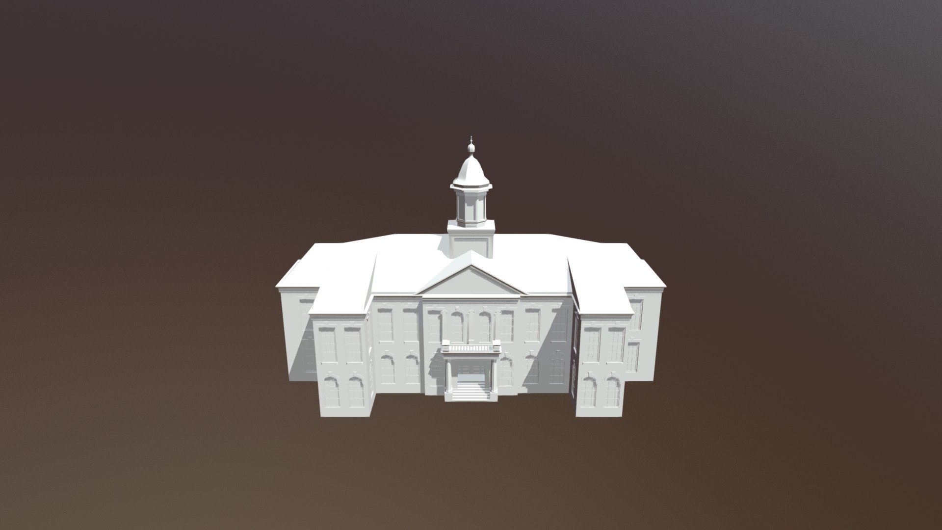 Anderson Hall - 3D model by Victoria Vandervort (@victorialvande ...