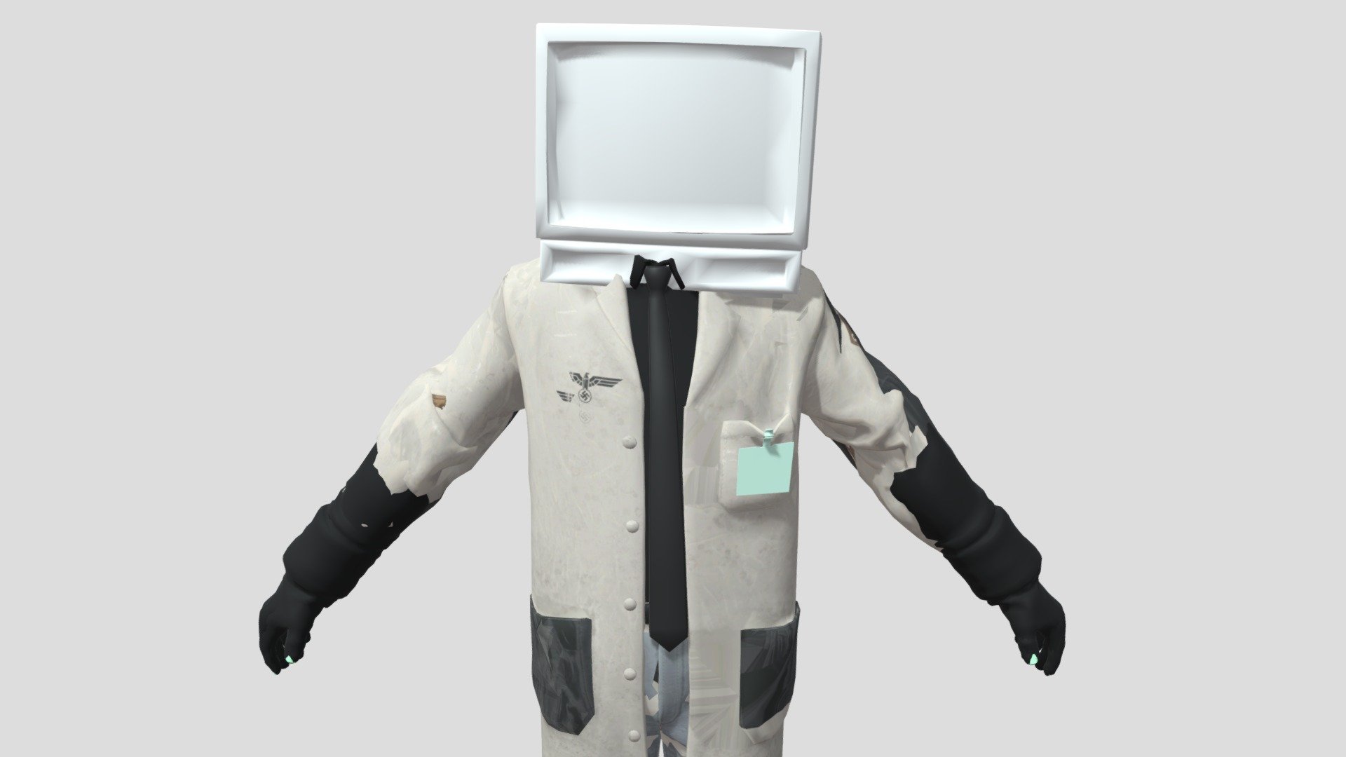 Scientist Tv Man - Download Free 3D model by BroThinksHesInTheNBA ...