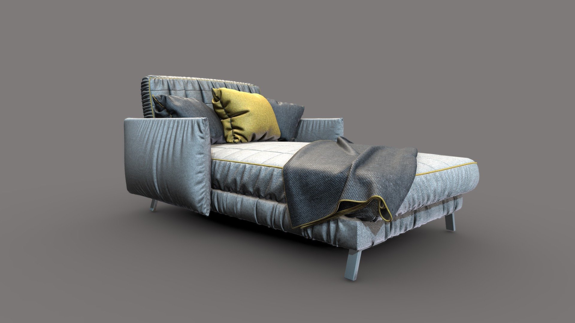sofa model - 3D model by bahtiyareyuboglu [9bd3177] - Sketchfab