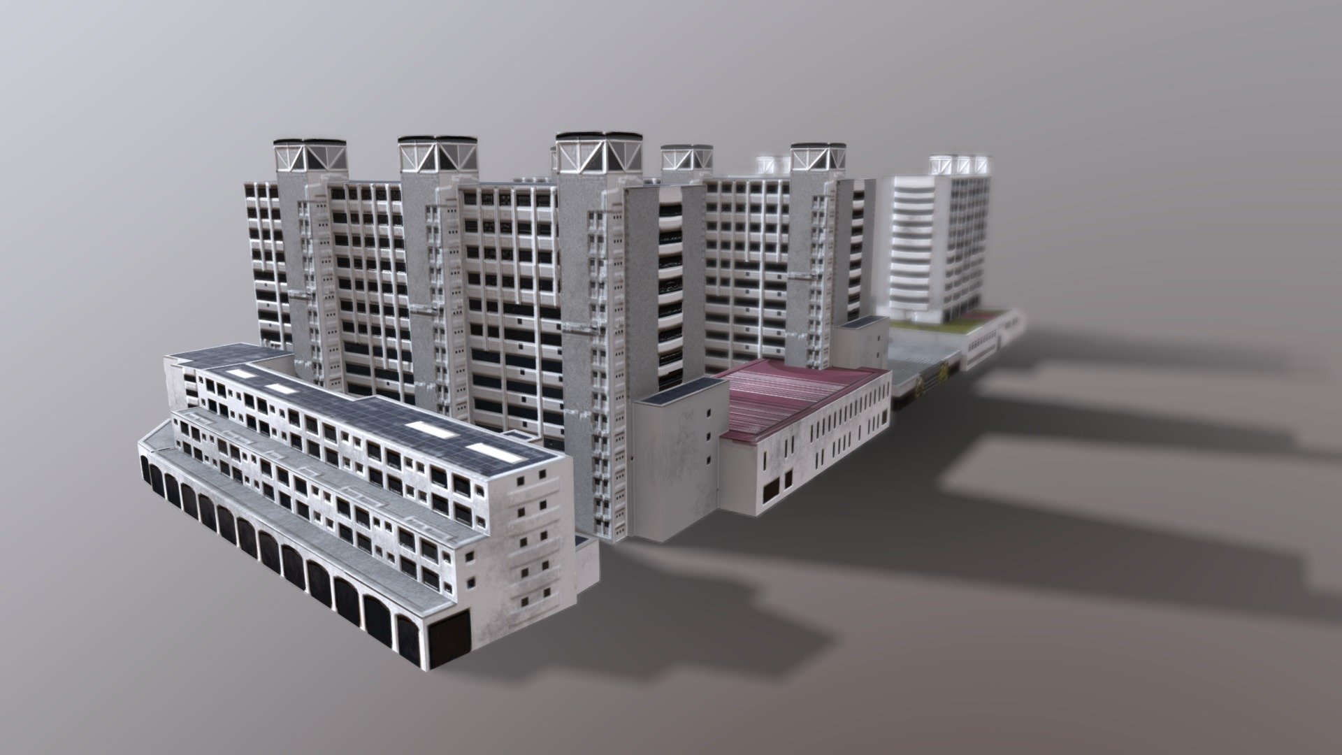 Tokyo Building09 - 3D model by dres984217 [9bd3583] - Sketchfab