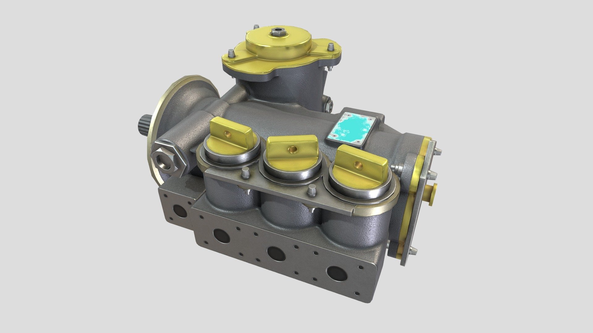 CFM56-7B Lubrication Unit - 3D model by CharlyRose [9bd53f2] - Sketchfab