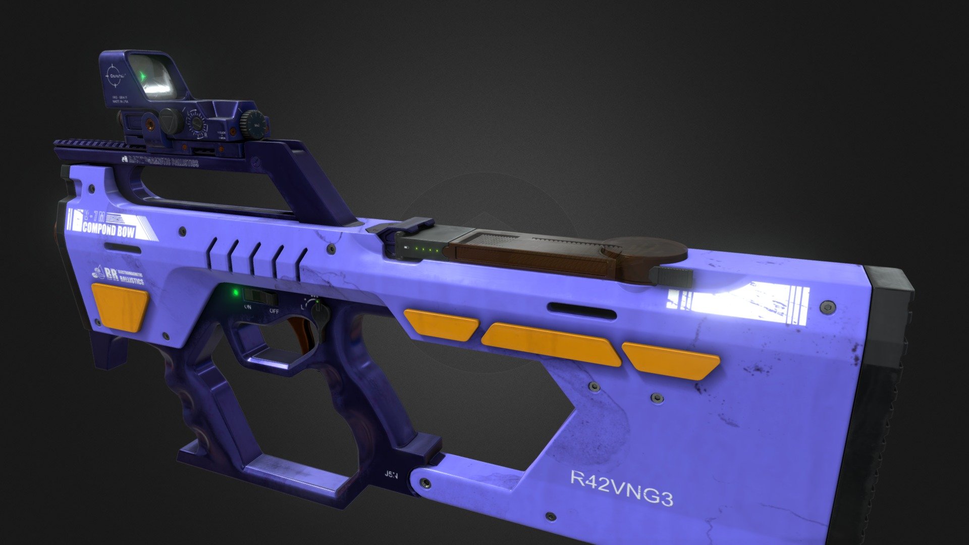 Electromagnetic PDW (Prototype) - 3D model by Zi Wang (@NJX075a ...