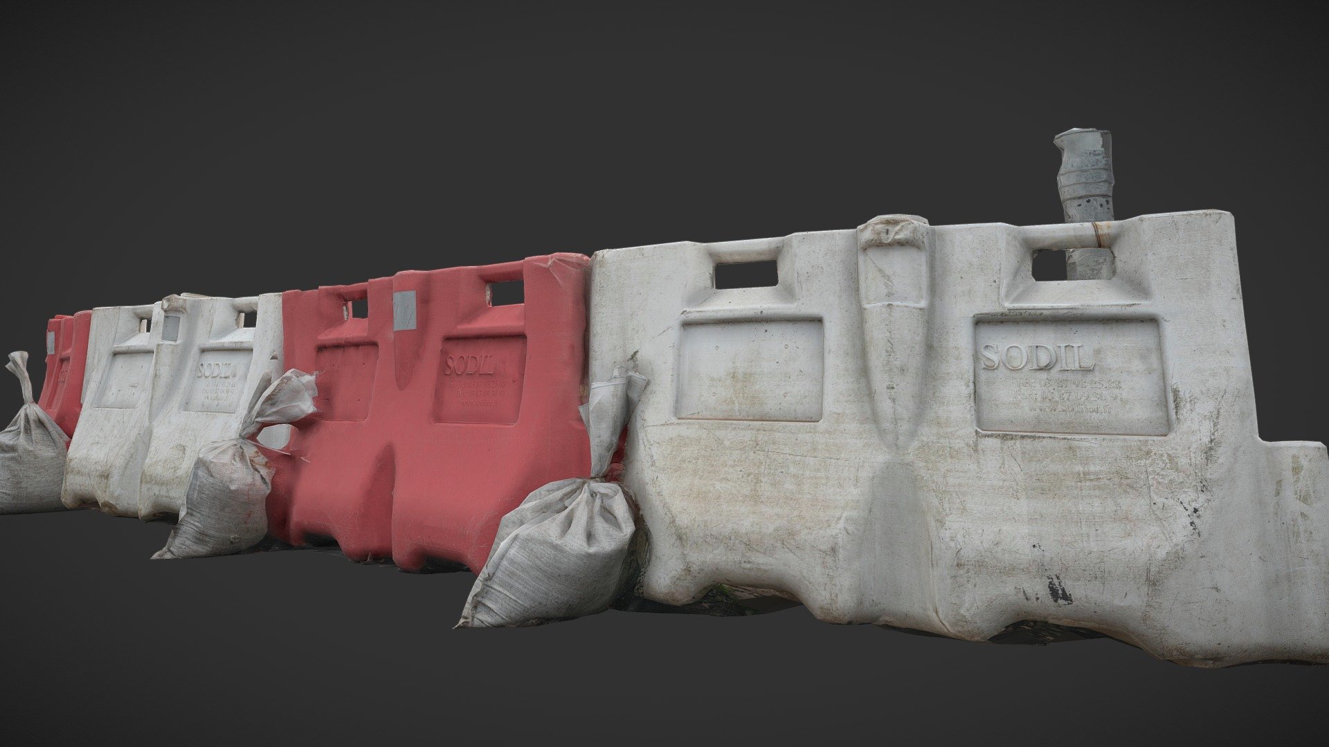 Barrier scan No. 1 - Buy Royalty Free 3D model by 3Dystopia (@Dystopia ...