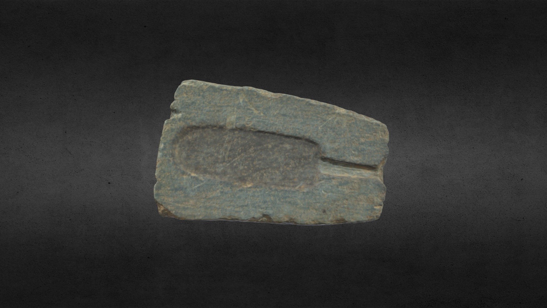 Stone Razor Mould from Cornwall - 3D model by School of Archaeology and ...