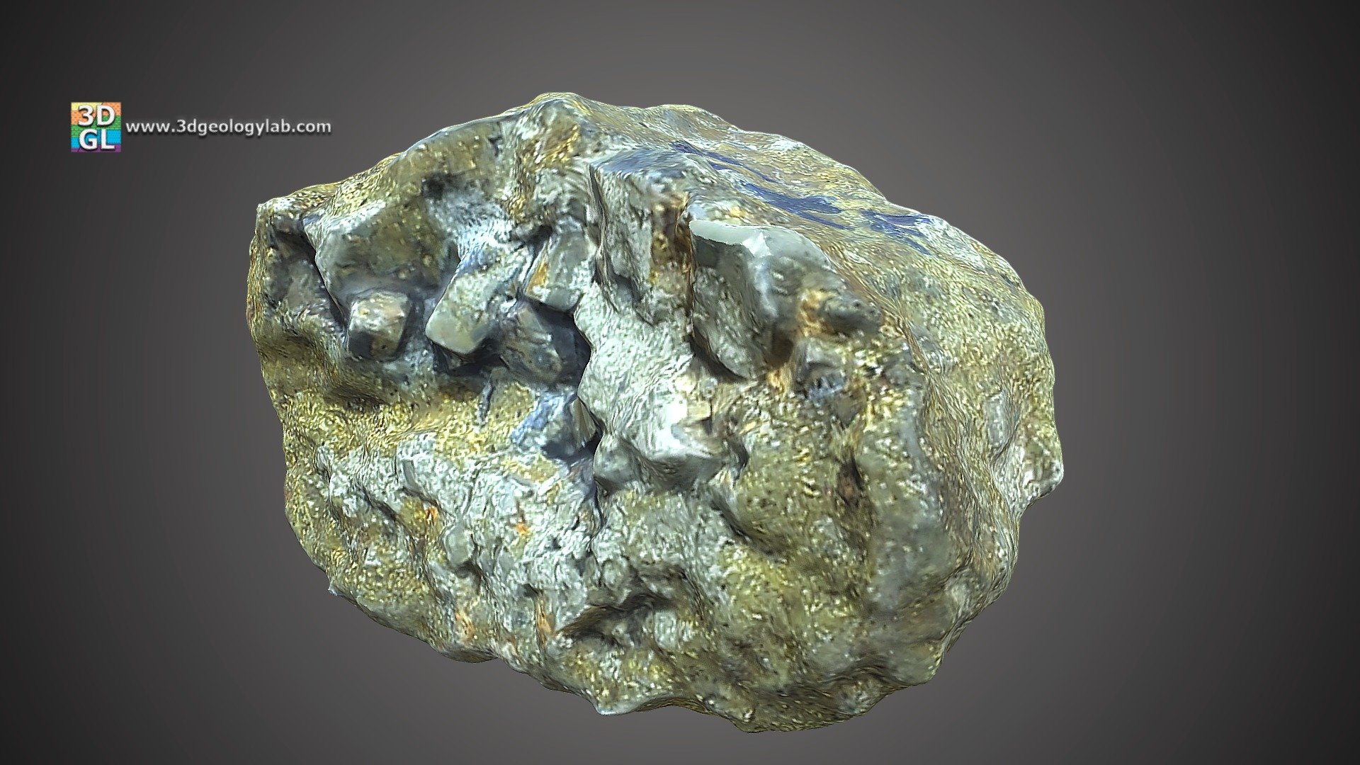 3D Minerals - Pyrite (2) - 3D model by 3D Geology Laboratory ...