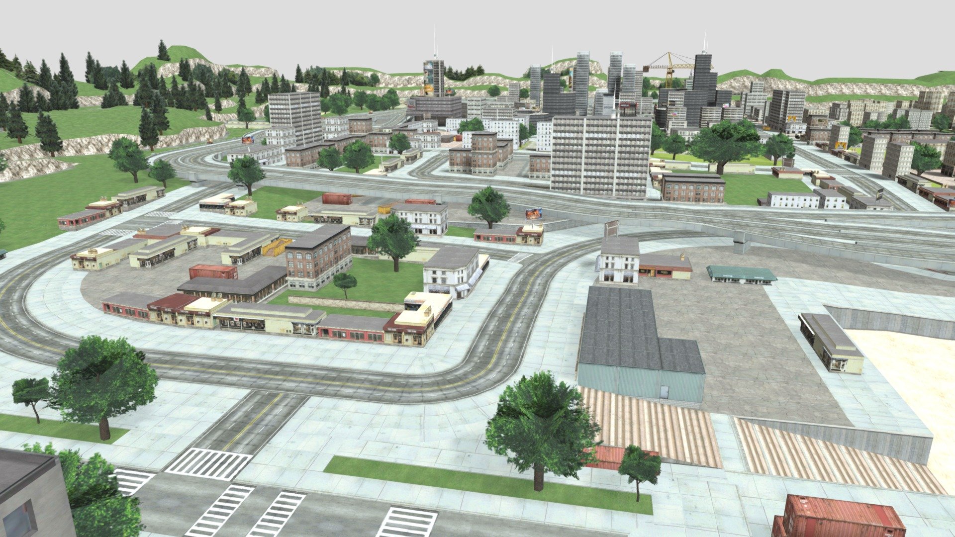 burnin rubber crash n' burn city - Download Free 3D model by ...