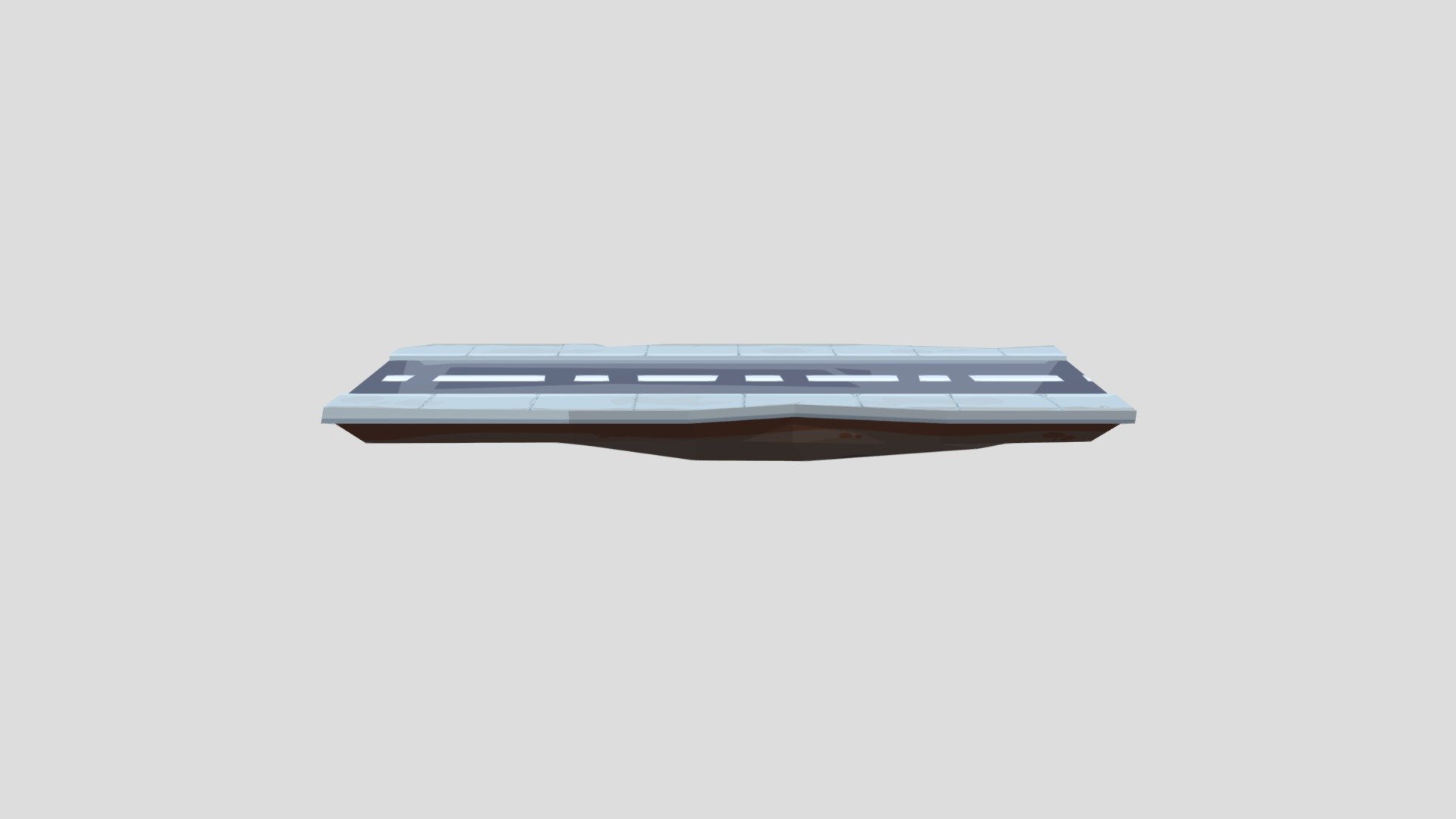 Road - 3D model by SlowHey [9bd988d] - Sketchfab