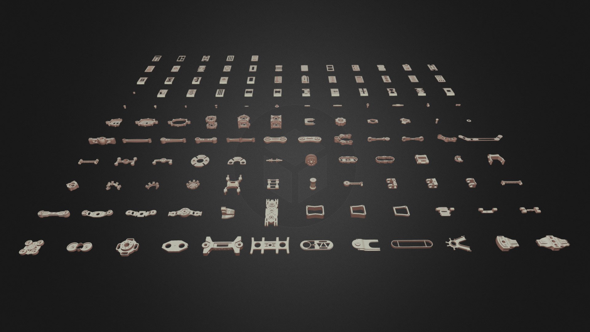Factory Greeble Kitbash Pack1 - 3D model by One Potato Kingdom Studio ...
