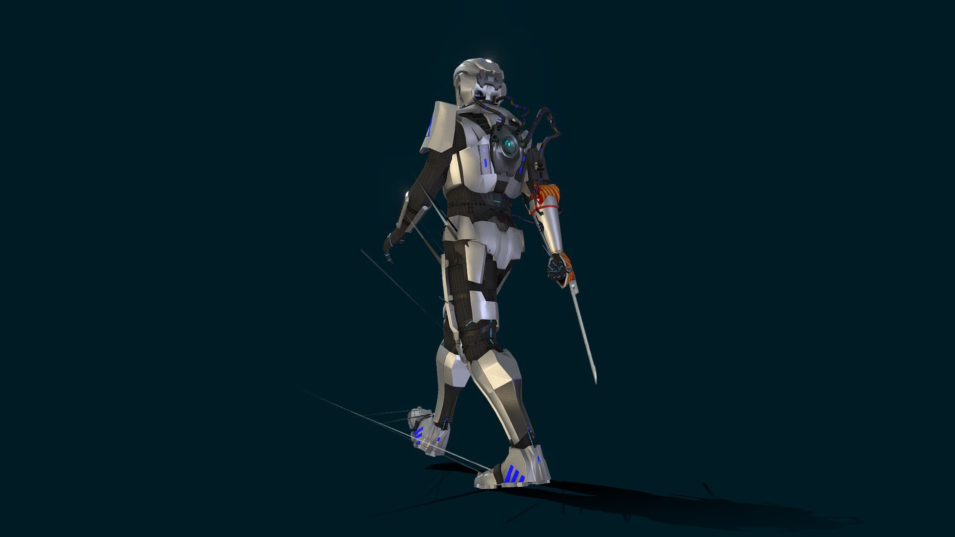 Sci-fi Ai Space Soldier - Buy Royalty Free 3D model by BaseOptimal ... Sci-fi Ai Space Soldier - Buy Royalty Free 3D model by BaseOptimal ...