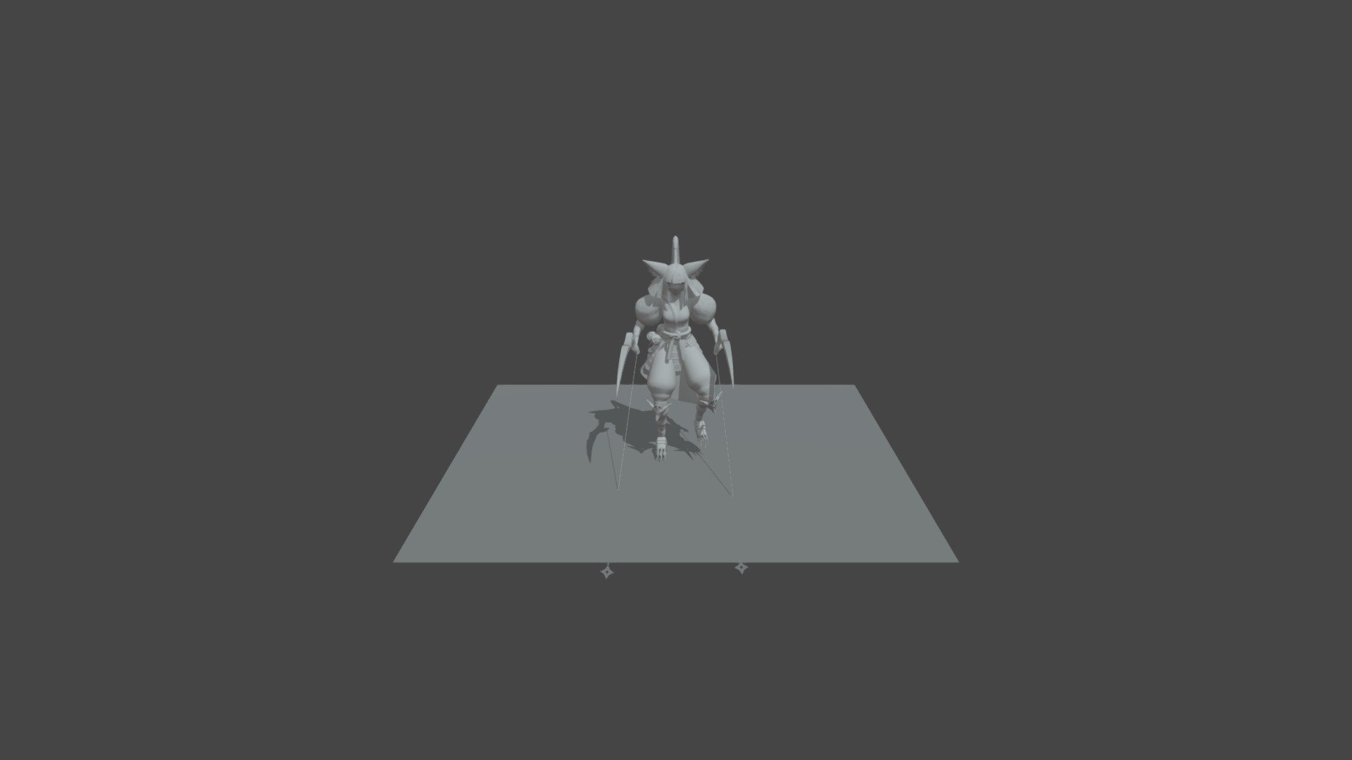 Shinobi Dance - Download Free 3D model by ChrisMoulton [9bdba7d ...
