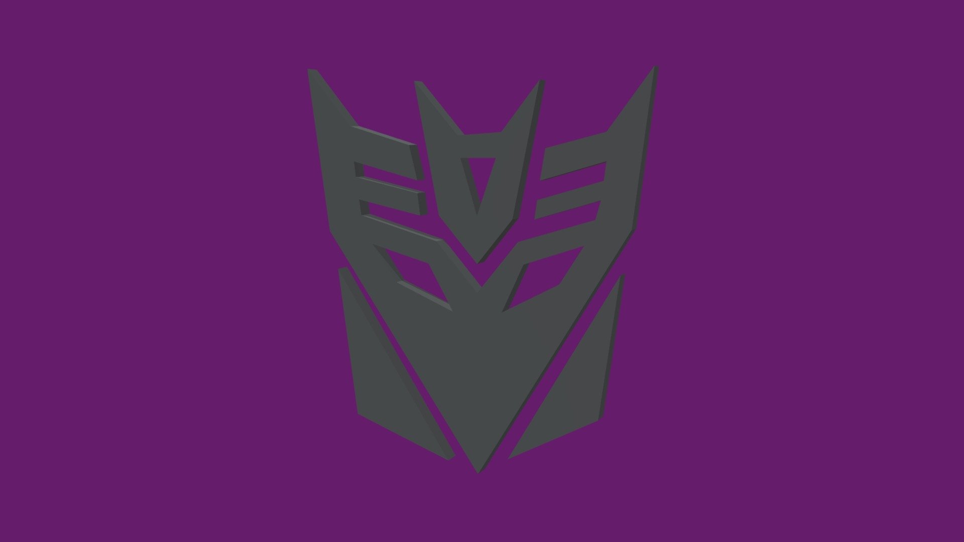 Decepticon symbol - Download Free 3D model by NewBlenderUser ...