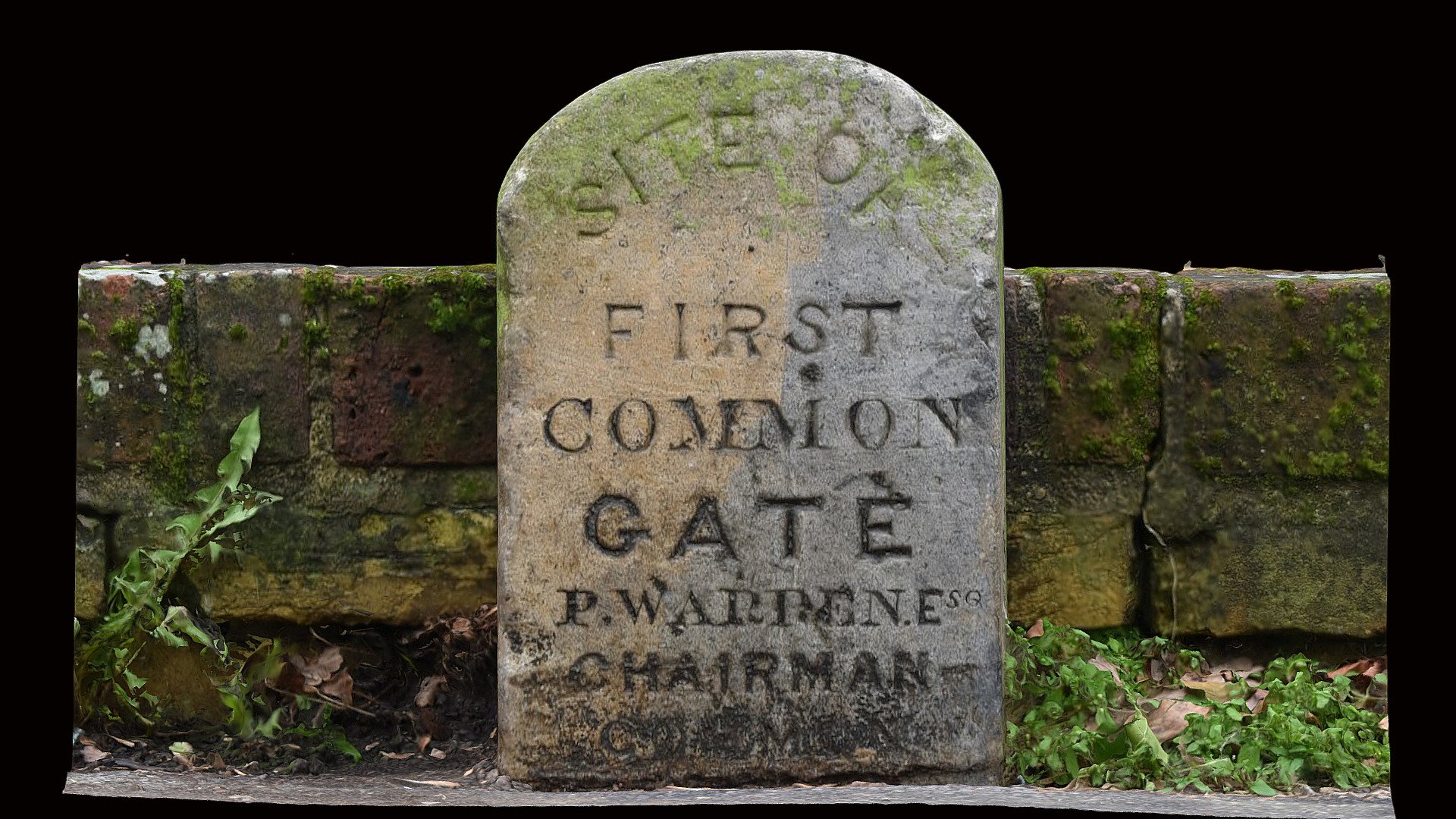 Common Gate marker east, Southampton - 3D model by Kenneth Lymer ...