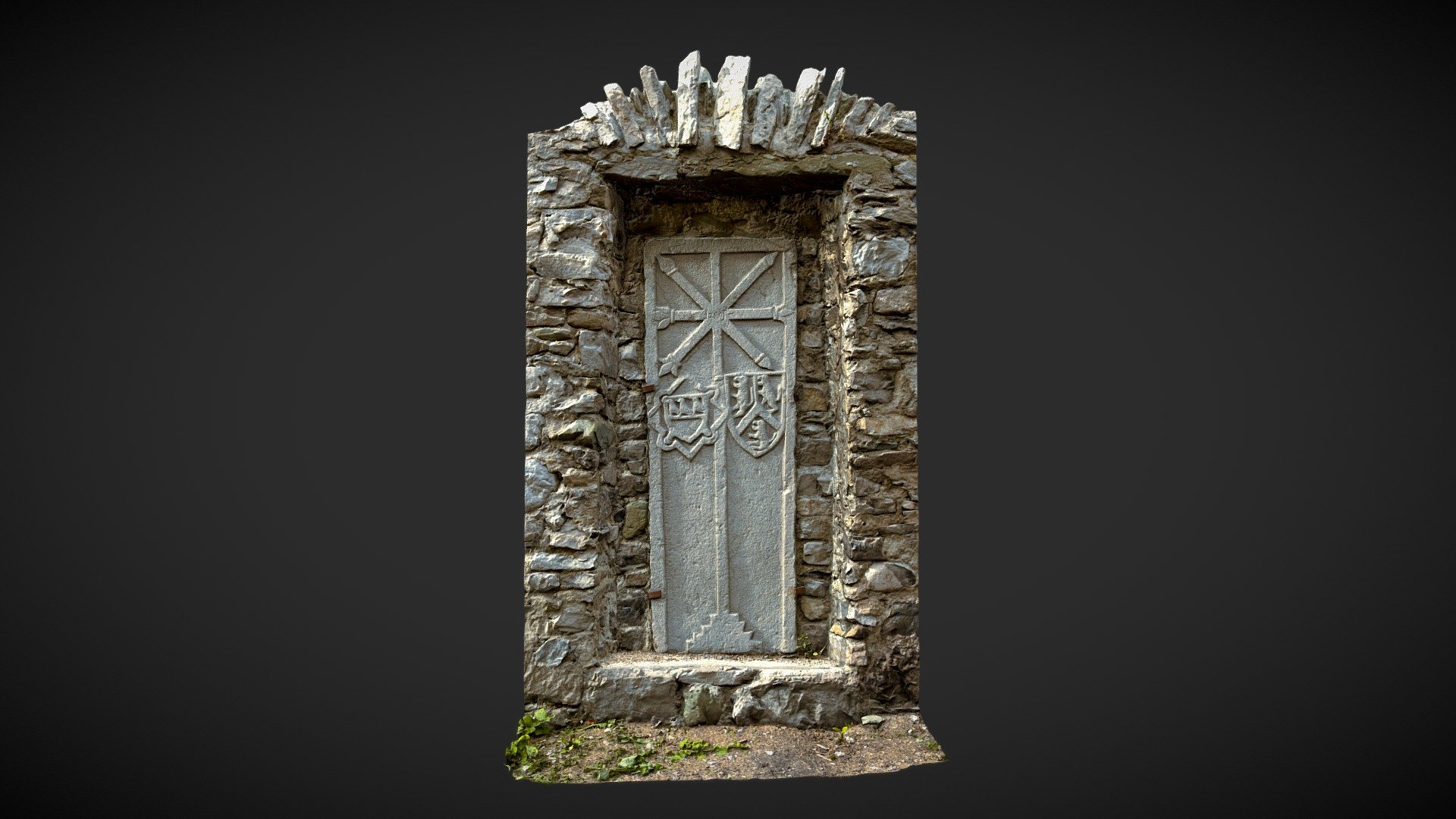 Flatesbury Stone, Johnstown, Naas, Co. Kildare - 3D model by Co ...