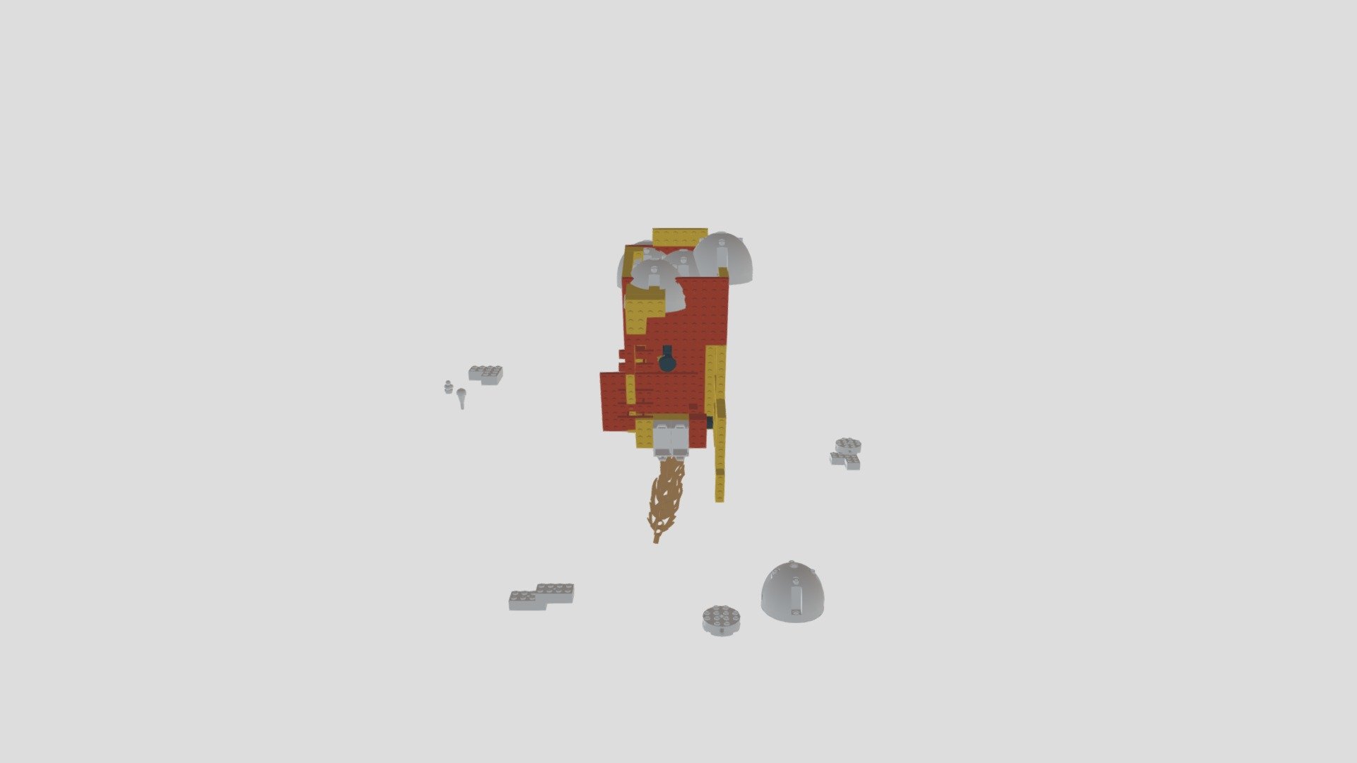 Exploding Rocket - 3D model by mwebb116B [9bdf393] - Sketchfab