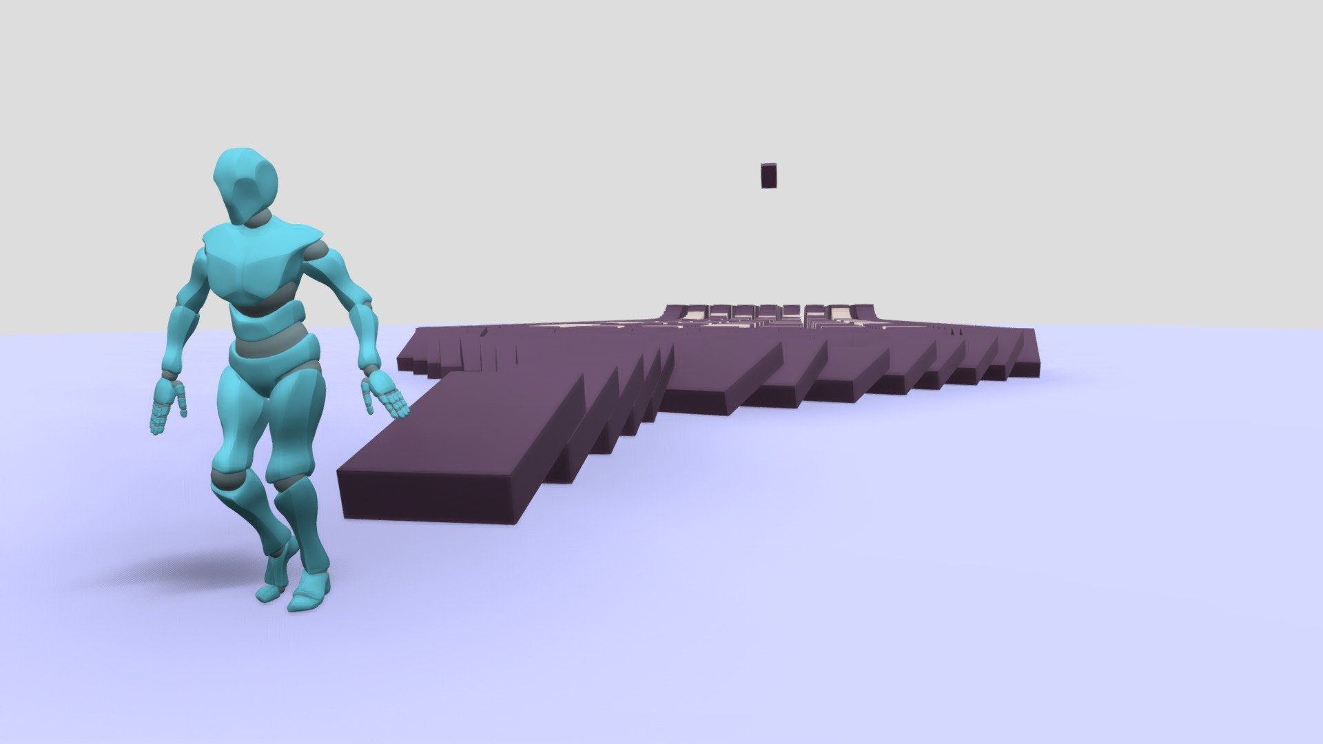 Dominoes Chain Reaction Animation - Download Free 3D model by Cre8t!ve ...