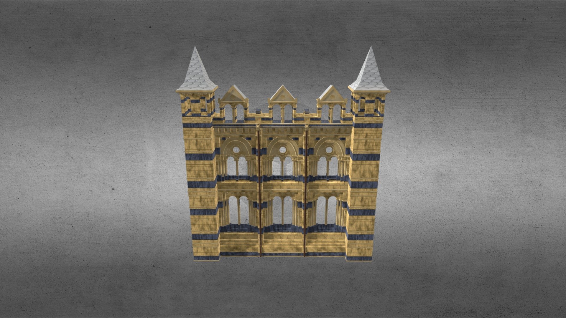Modular Building Facade - Download Free 3D model by Ethan McGuirk ...