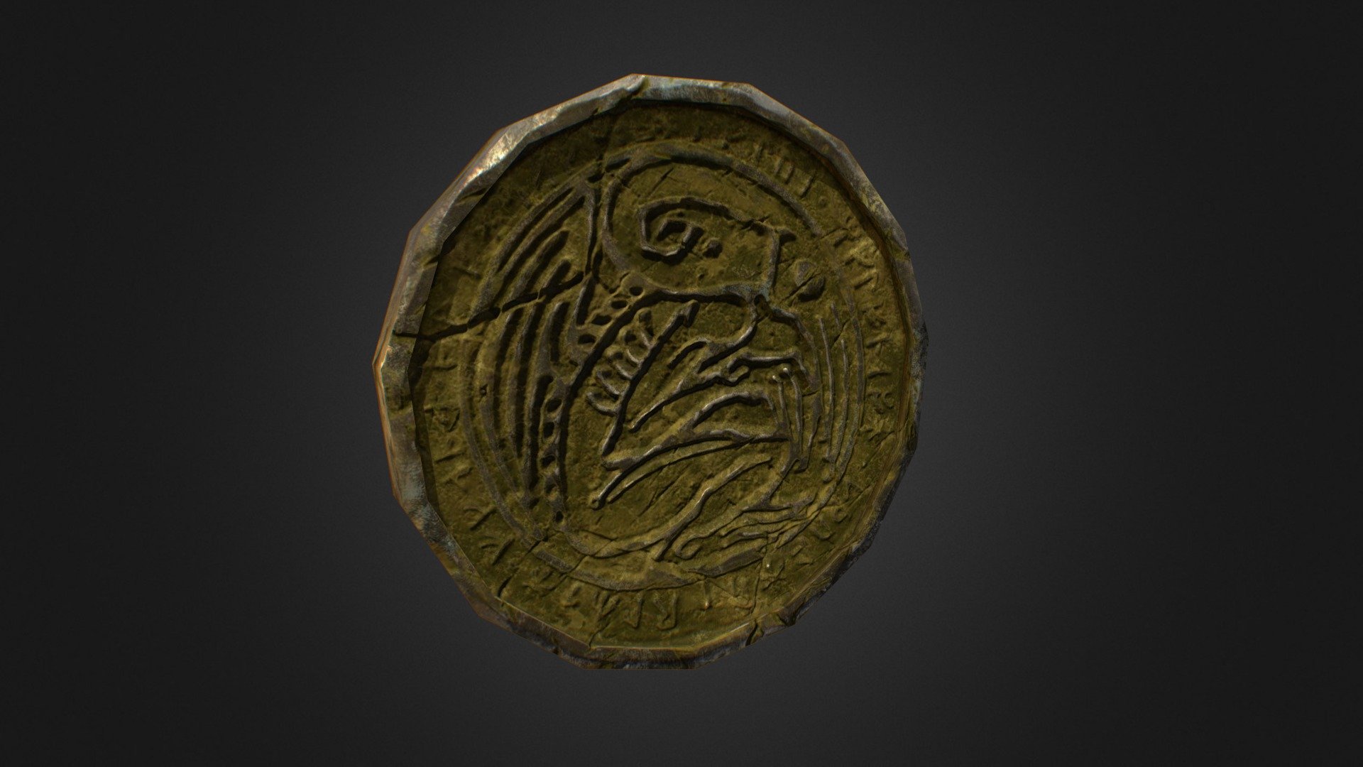 Cthulhu_Coin_HW10 - Download Free 3D model by nahem.san [9bdff09 ...