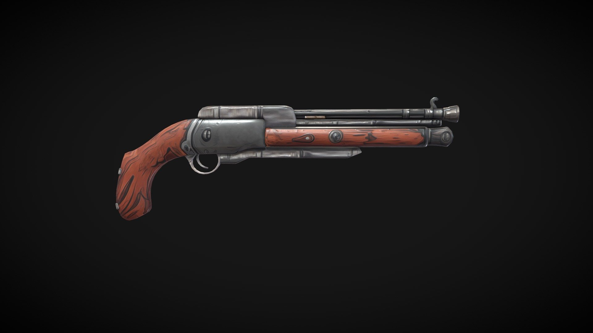 Shotgun - Buy Royalty Free 3D model by kraffing [9be0c39] - Sketchfab Store