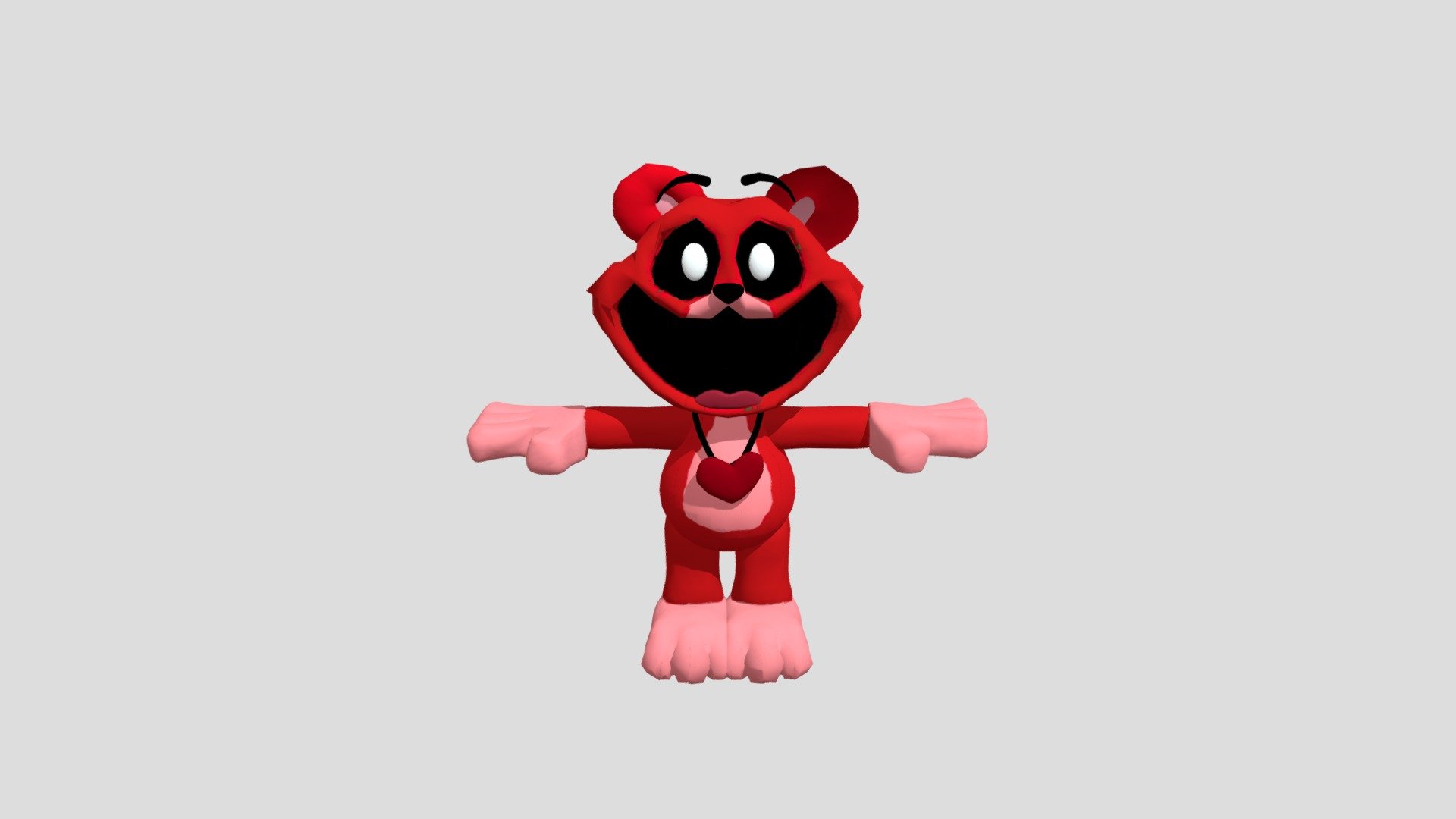 Bobby Bearhug - Download Free 3D model by Smiling critters content ...
