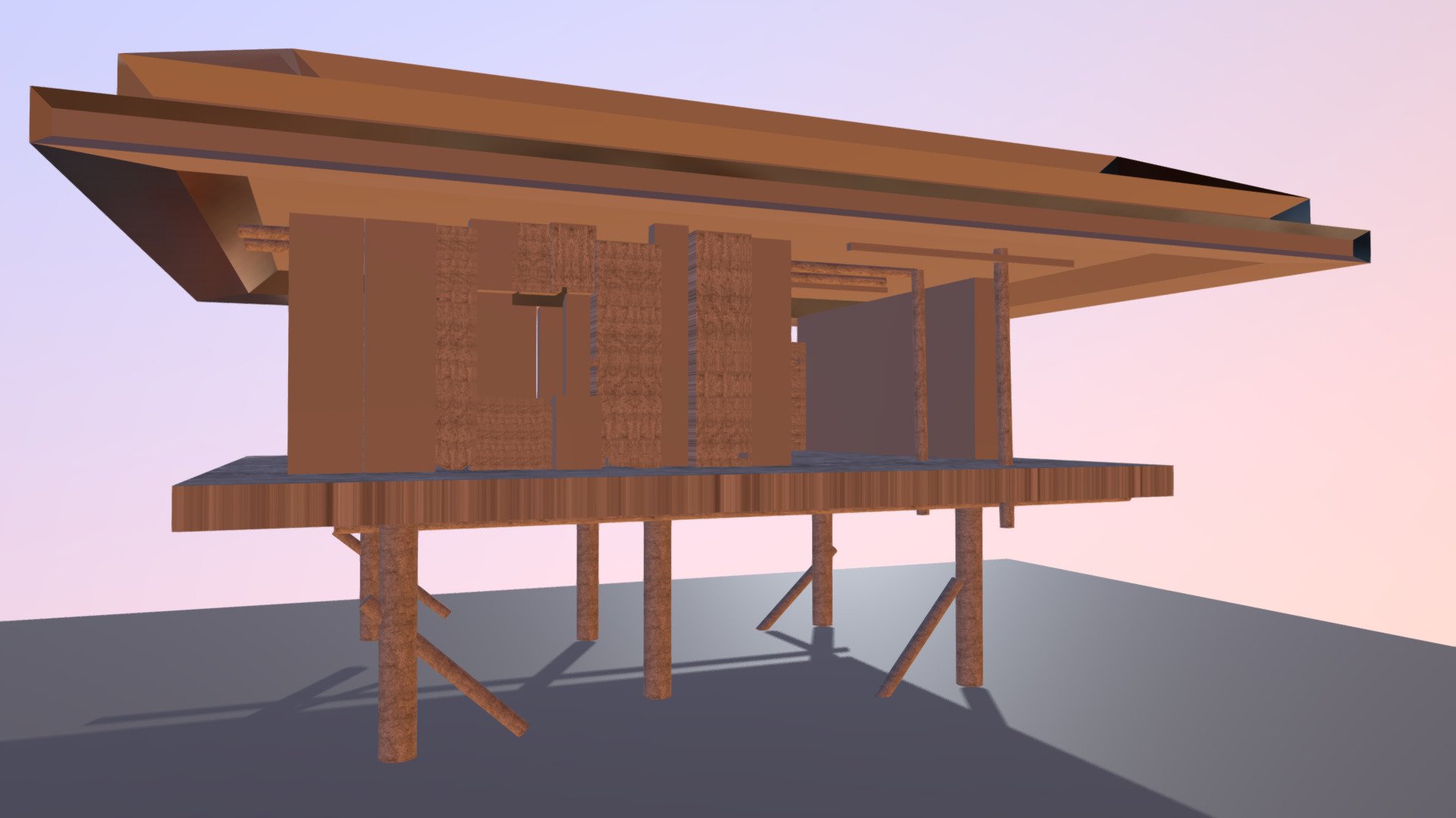 Island House - 3D model by Squidsee [9be15ef] - Sketchfab