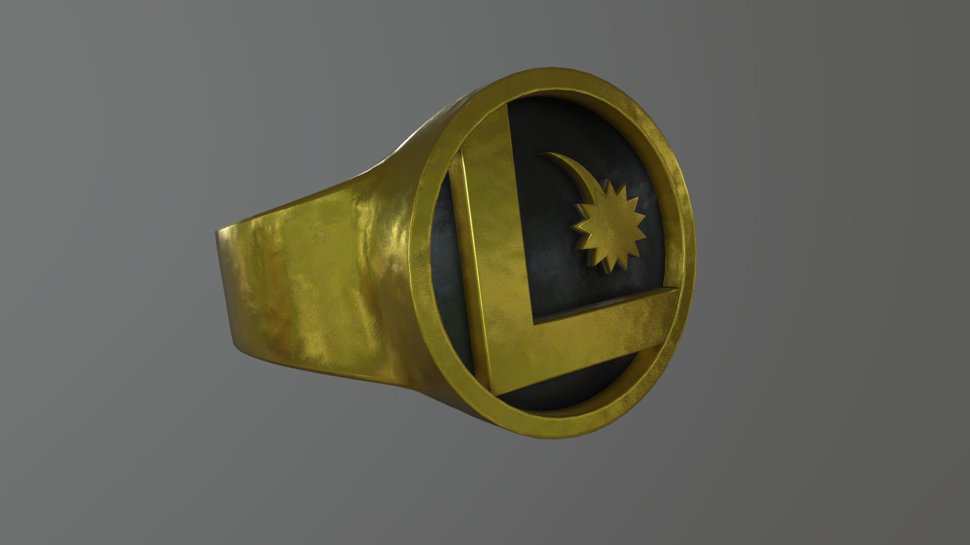 Legion of Superheroes ring - 3D model by amandaxv [9be297c] - Sketchfab