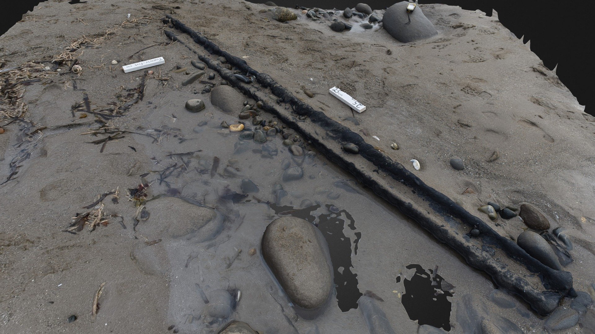 Iron Object, Newgale, Pembrokeshire - 3D model by CBHC_RCAHMW [9be3745 ...