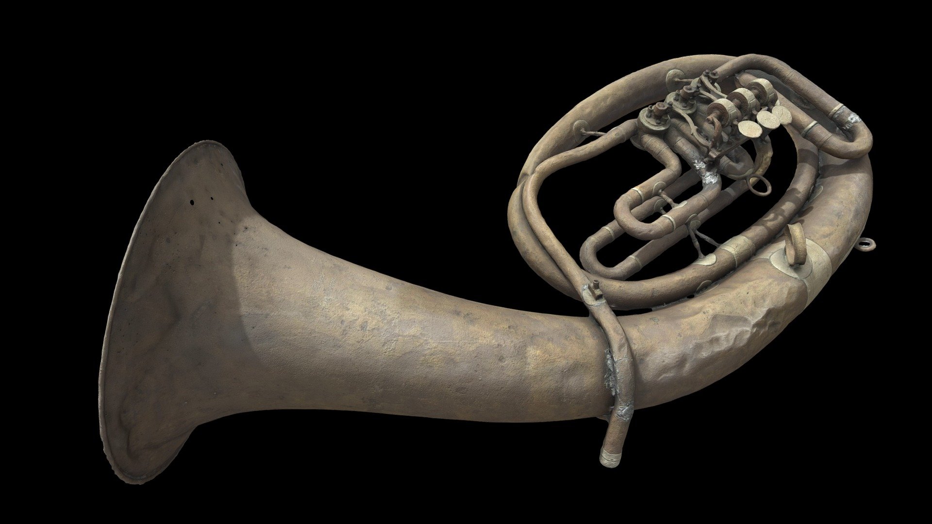 Tuba - 3D model by fotorogern [9be3b33] - Sketchfab