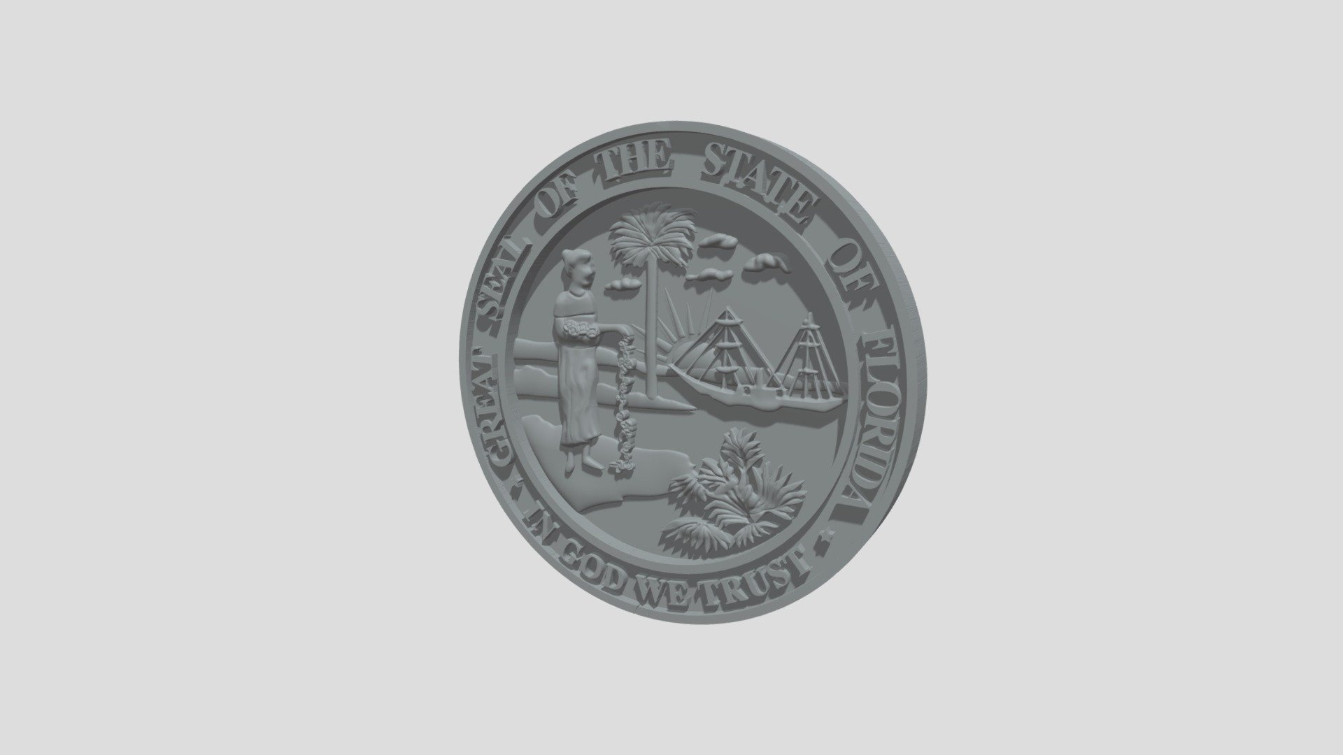 Merged_Medallion - 3D model by ACI (@jlscor) [9be3ede] - Sketchfab