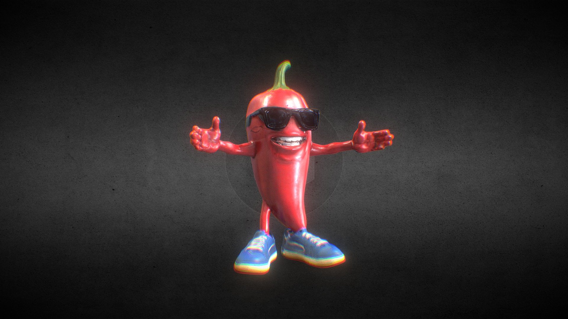 Chillin Chili - Download Free 3D model by aimodels3d [9be4c8b] - Sketchfab