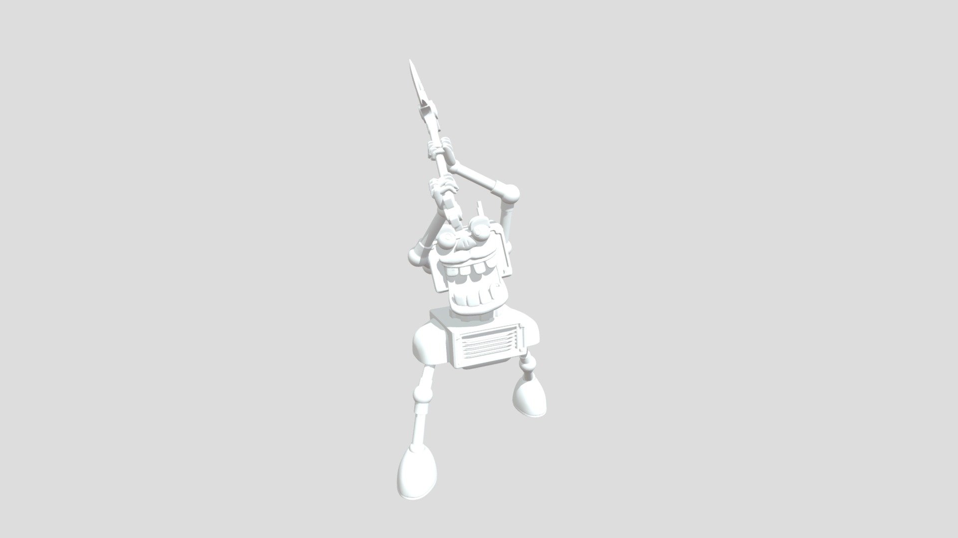 Modron - DuoDrone - Geometric Warrior - Download Free 3D model by np ...