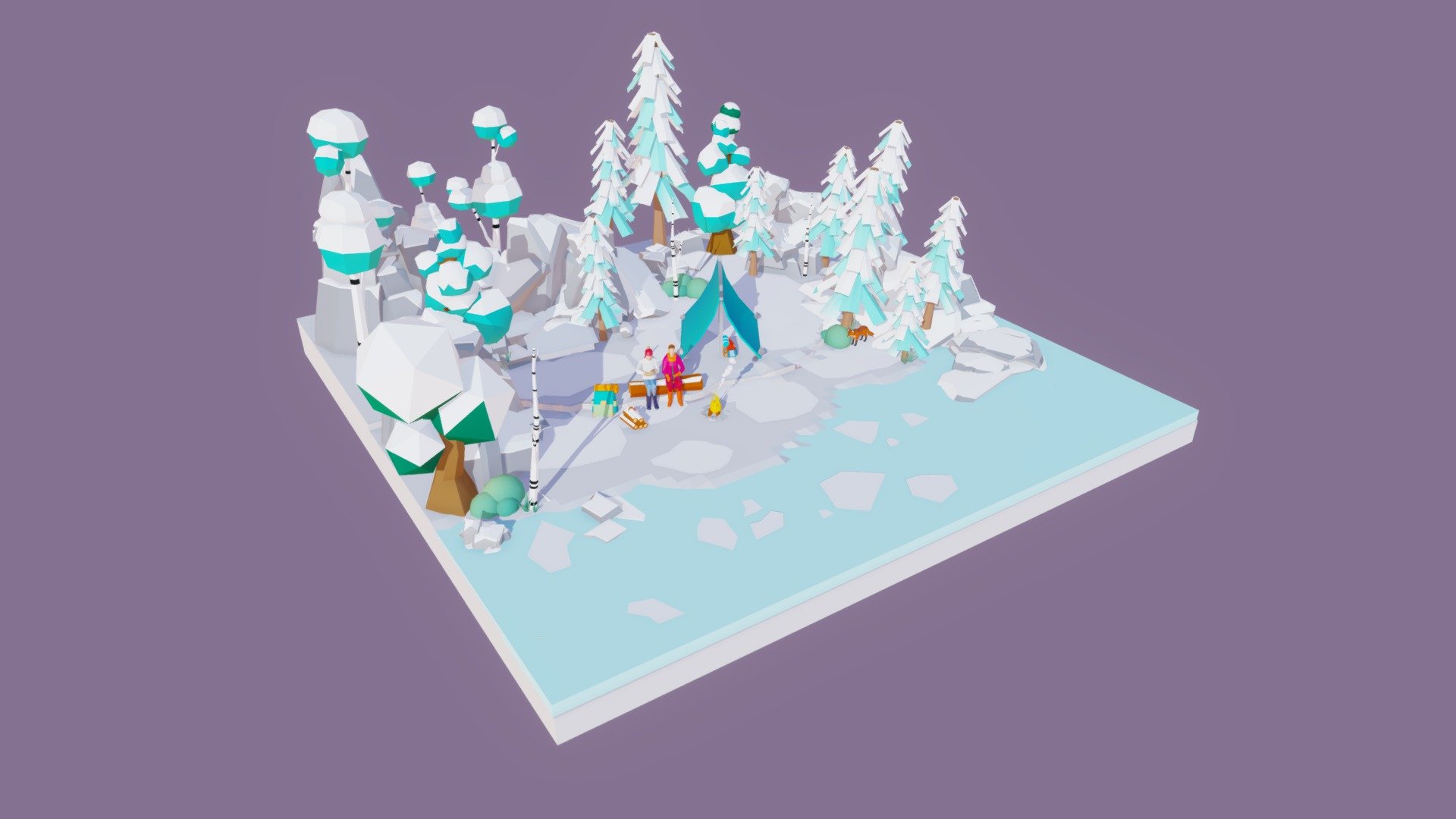 2022-02-20 - WINTER CAMP - 3D model by Georgi Pavlov (@georgi.pavlov ...