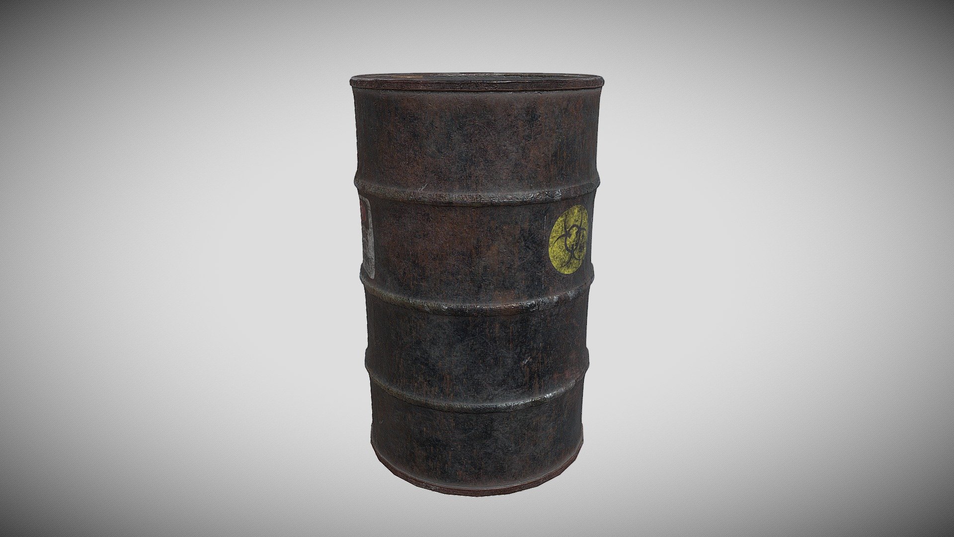 Exploding Hazardous Barrel - 3D model by Aaron.Anoos [9be5ae3] - Sketchfab